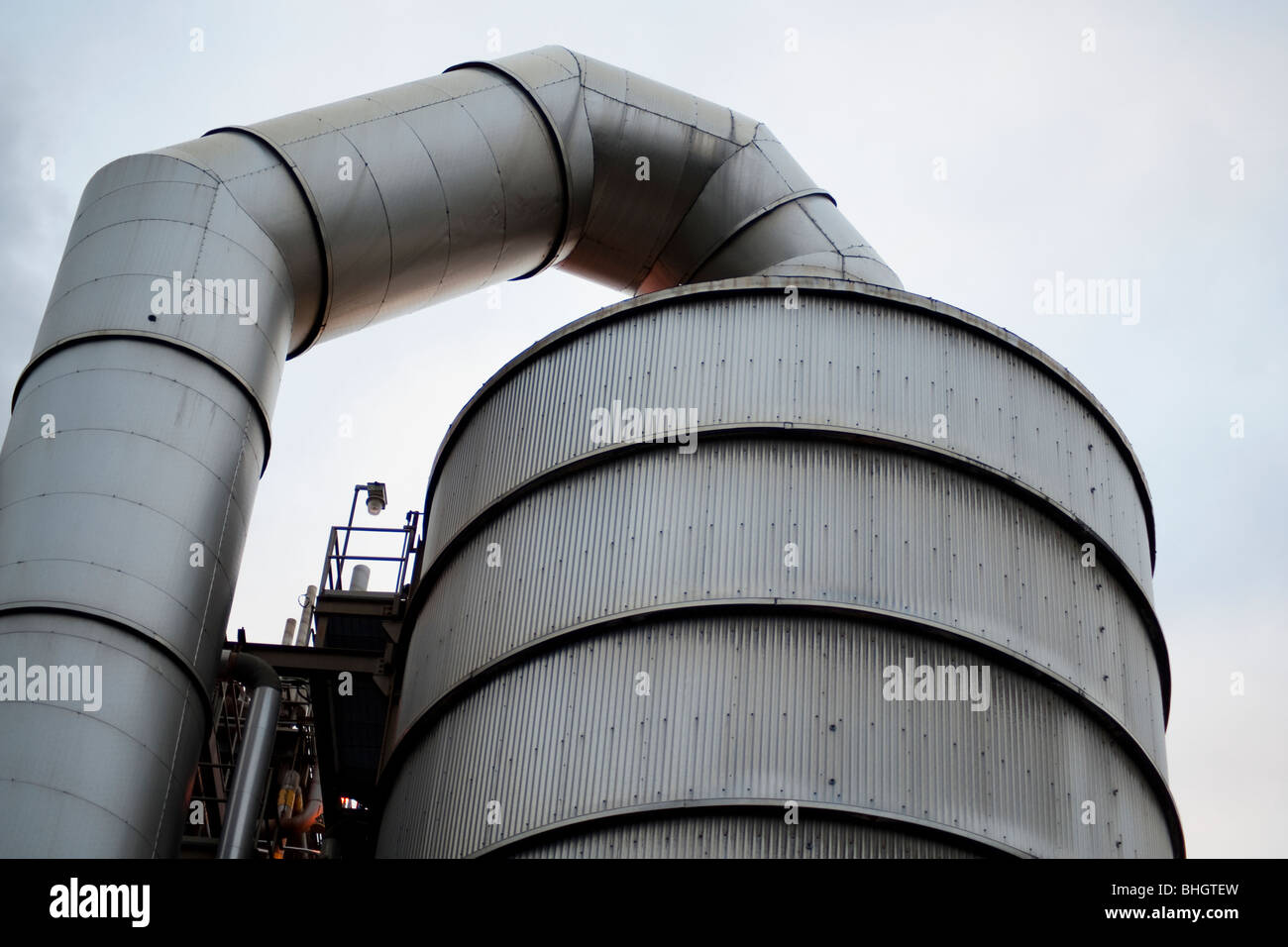 Details of pipes and other structures at a factory Stock Photo - Alamy