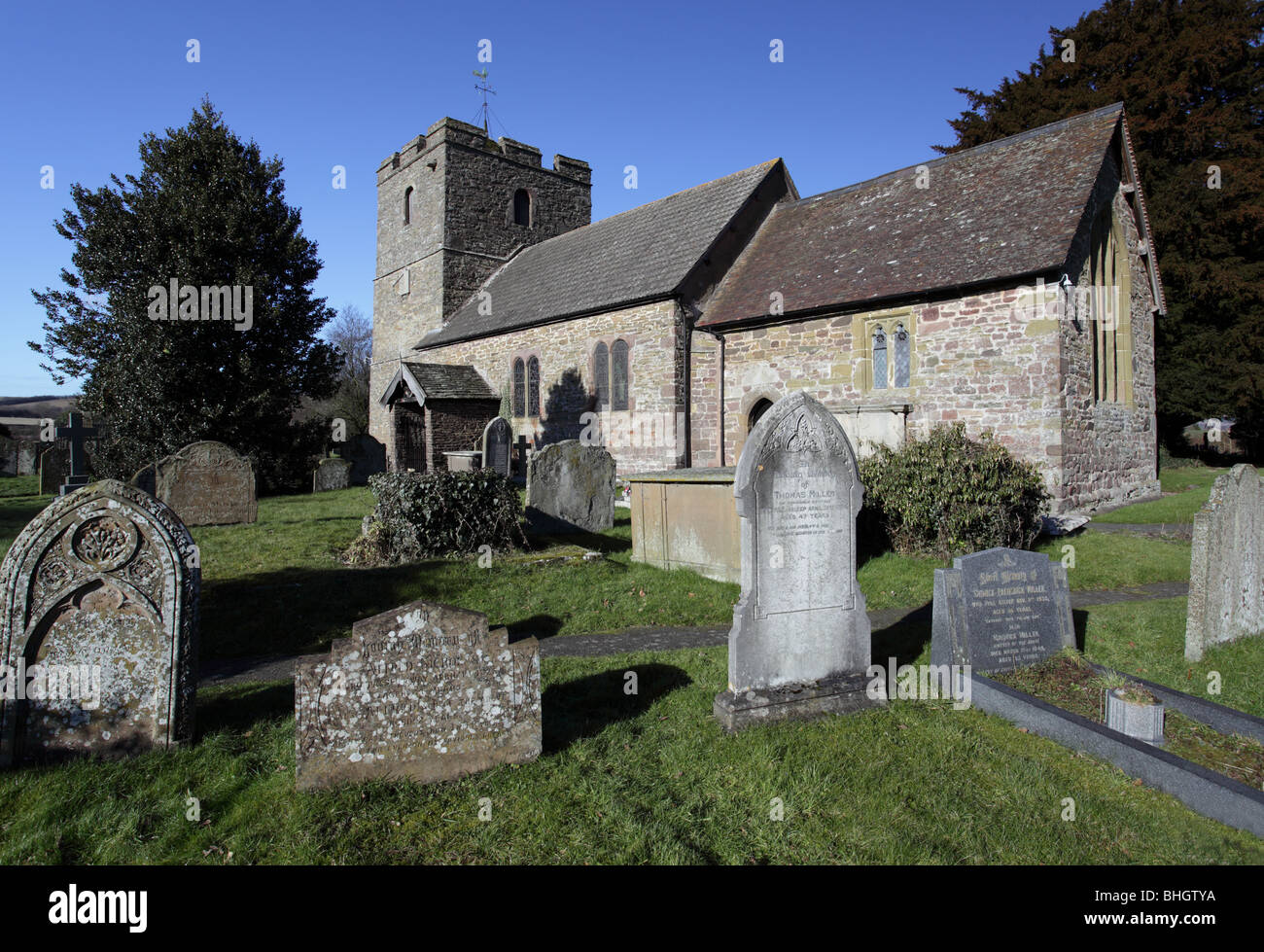 Shropshire st john the baptist hi-res stock photography and images - Alamy