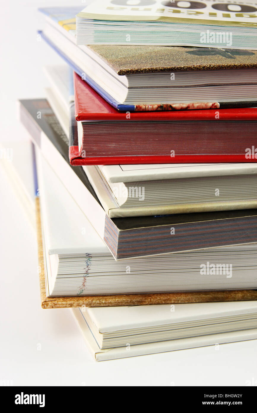 Stack Of Library Books Stock Photos & Stack Of Library Books Stock ...