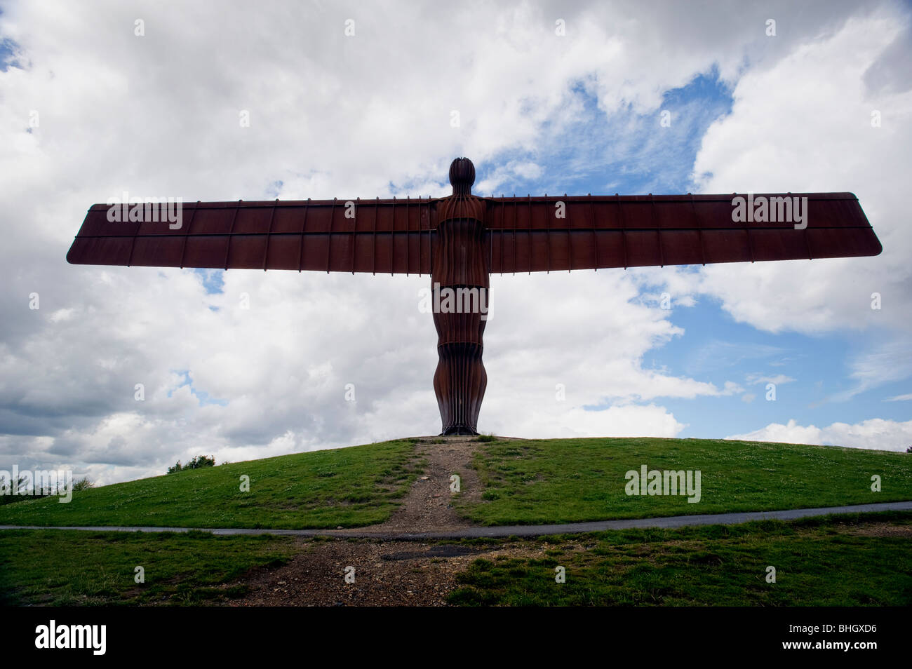 Angle of the North Stock Photo - Alamy