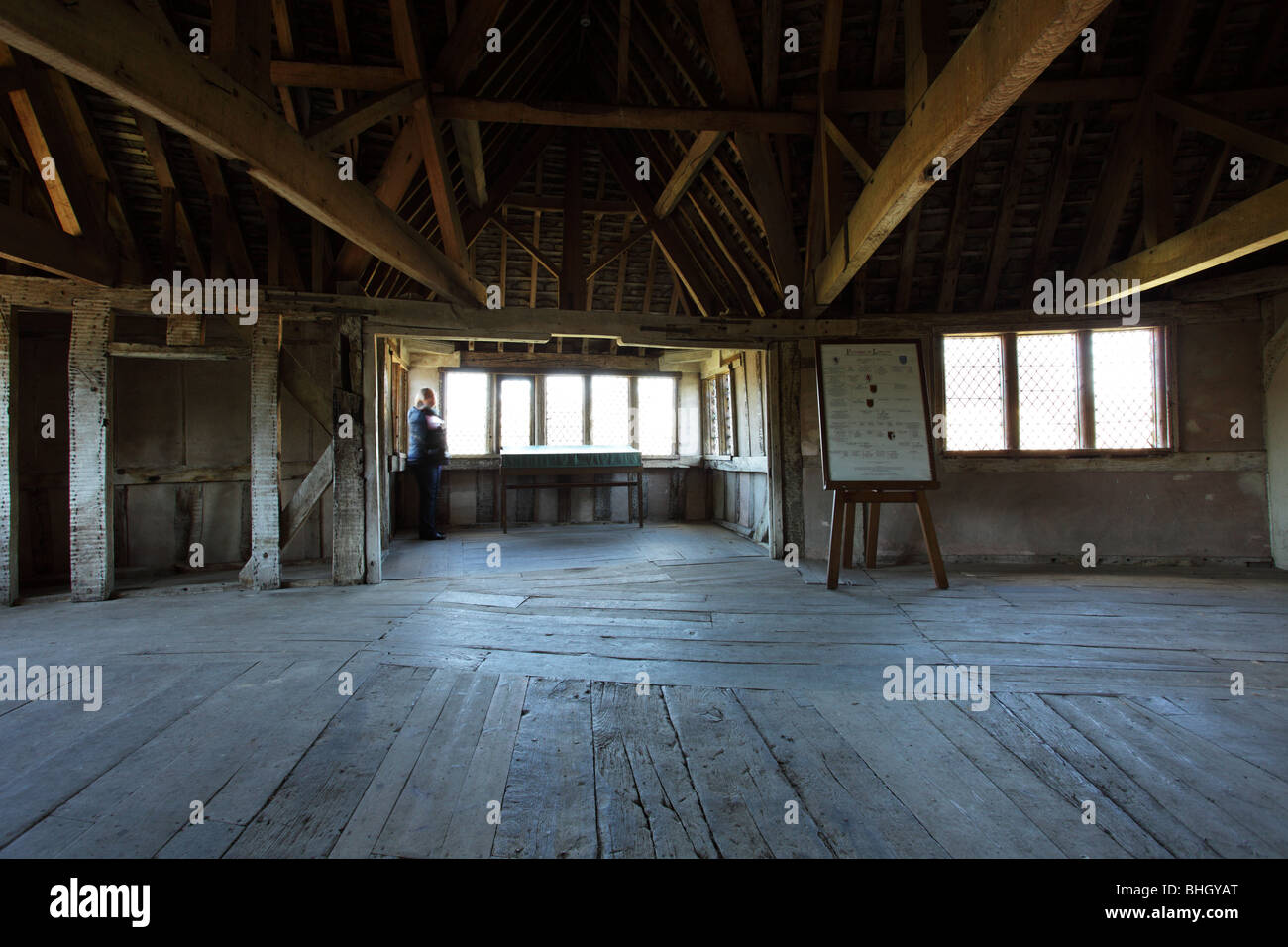 Stokesay castle shropshire interior hi-res stock photography and images ...