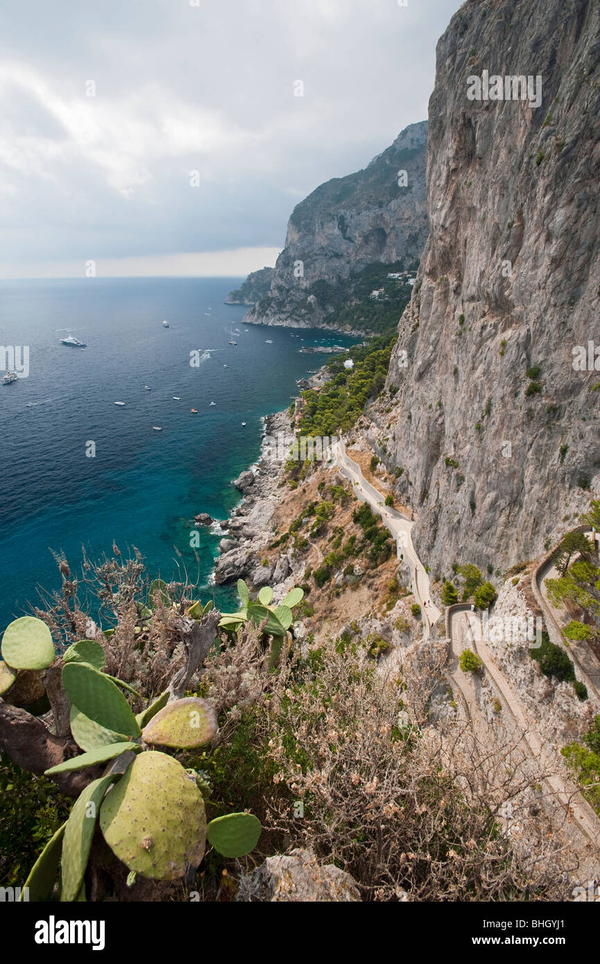 Capri gardens of augustus hi-res stock photography and images - Alamy