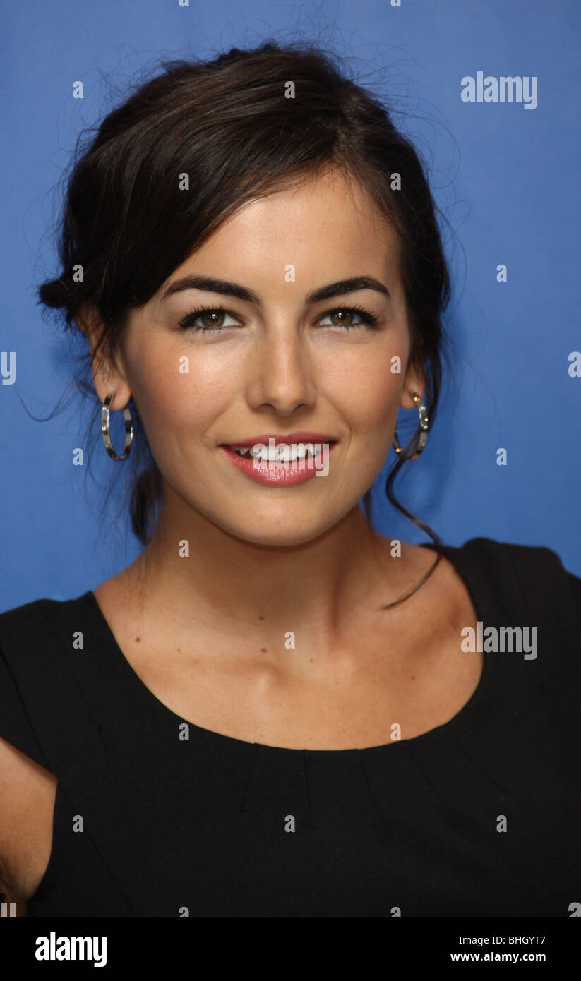 Camilla belle father invention photocall hi-res stock photography and ...