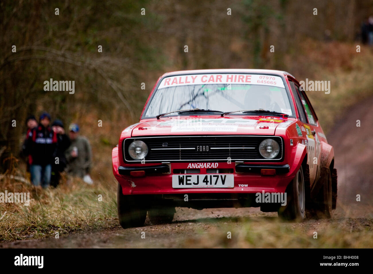 Rally wyedean car hi-res stock photography and images - Alamy