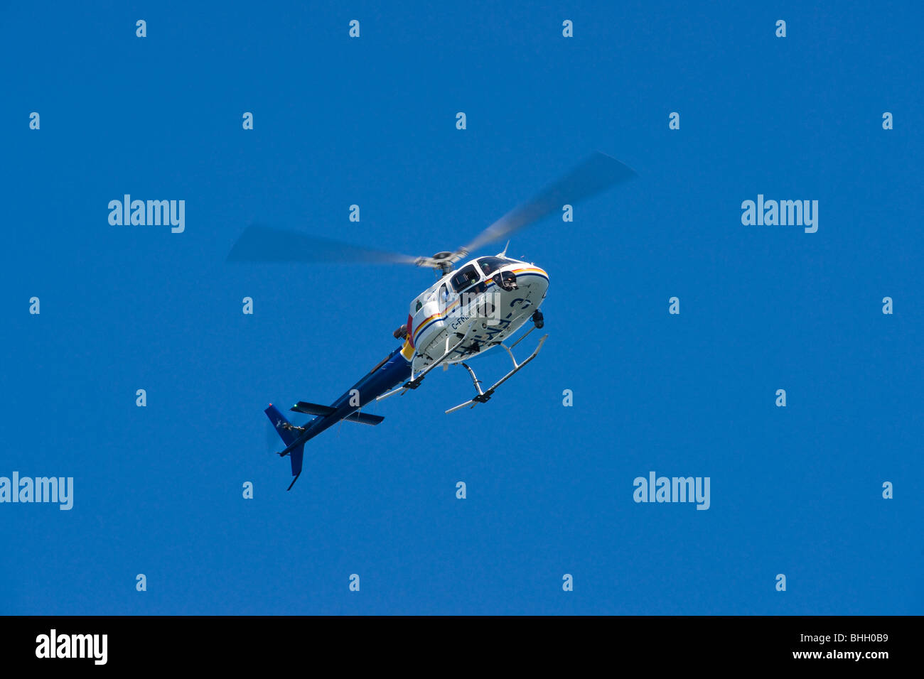 An RCMP helicopter Stock Photo - Alamy
