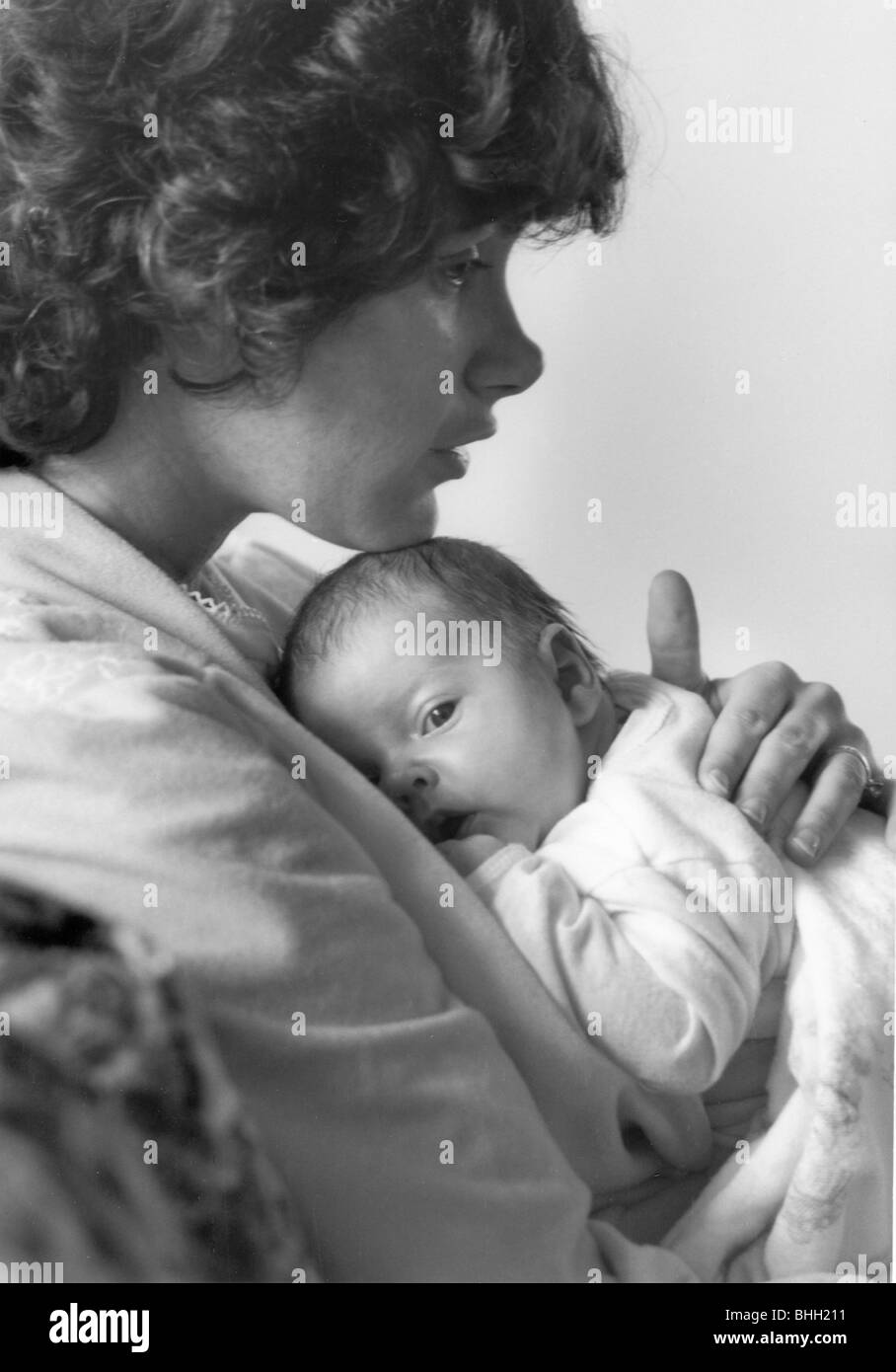 Infant young Black and White Stock Photos & Images - Alamy