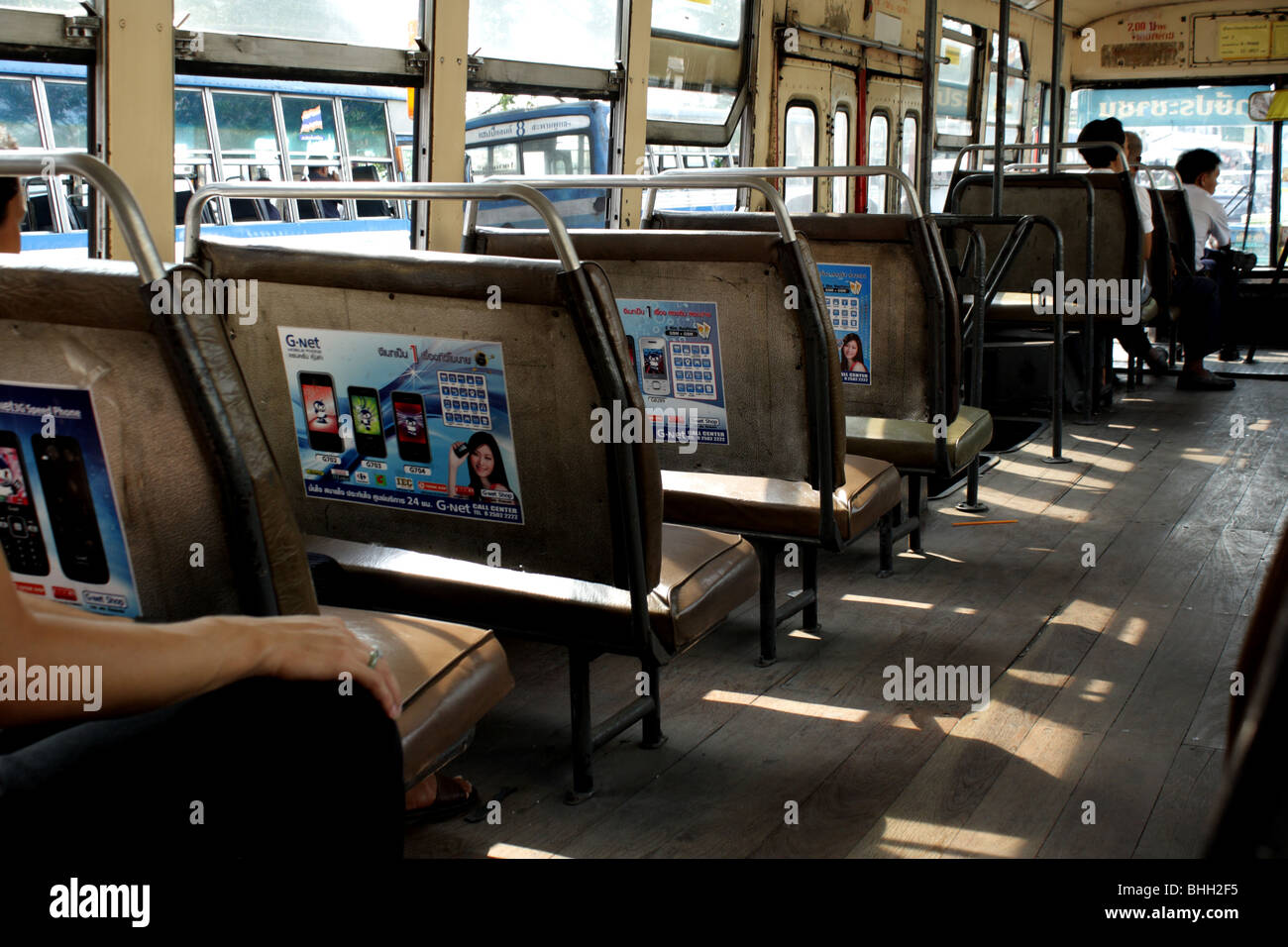 Local Bus in Bangkok Stock Photo - Alamy