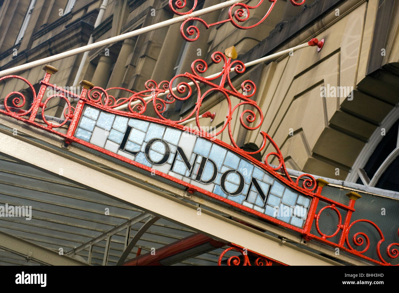 Manchester victoria sign hi-res stock photography and images - Alamy
