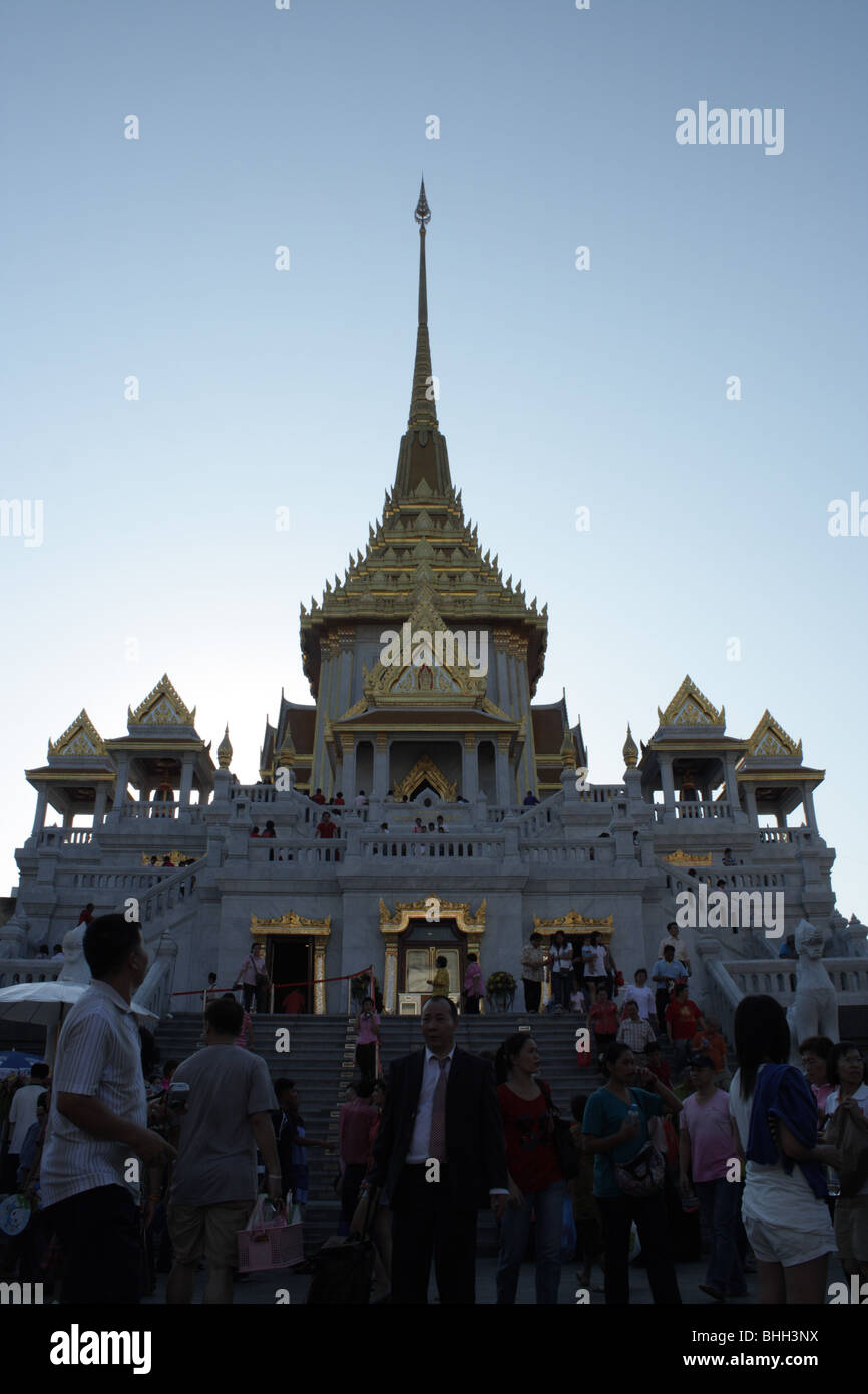 Wat Traimit , Temple of Golden Buddha , Bangkok , Thailand Stock Photo ...