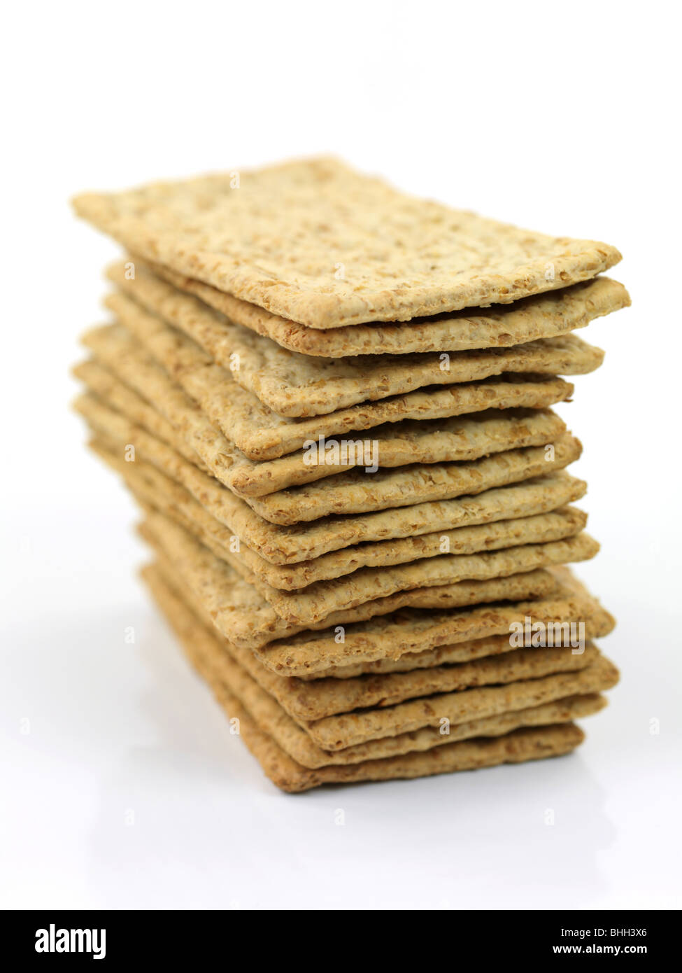 Savory crackers isolated against a white background Stock Photo - Alamy