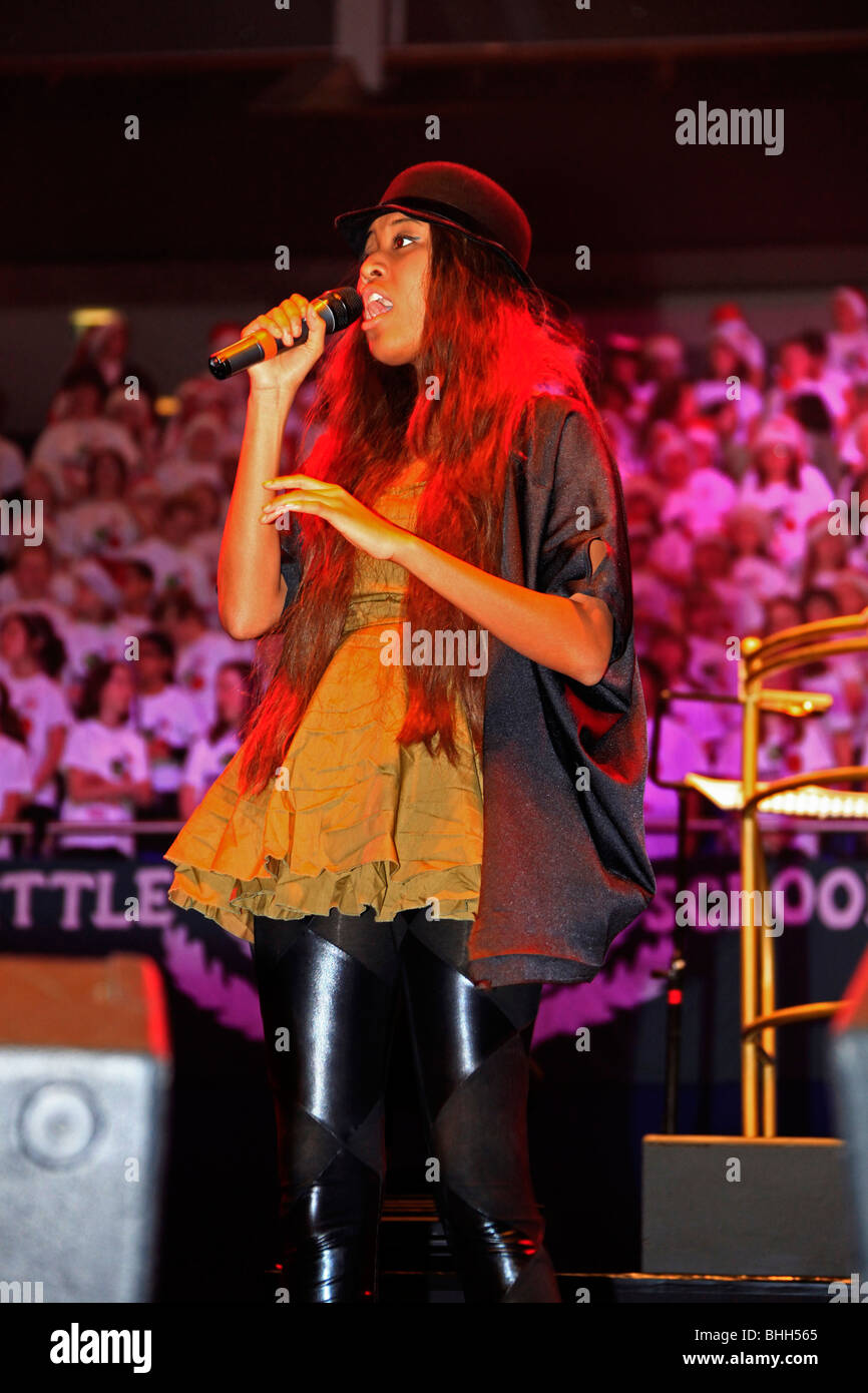 Pop singer songwriter model hi-res stock photography and images - Alamy