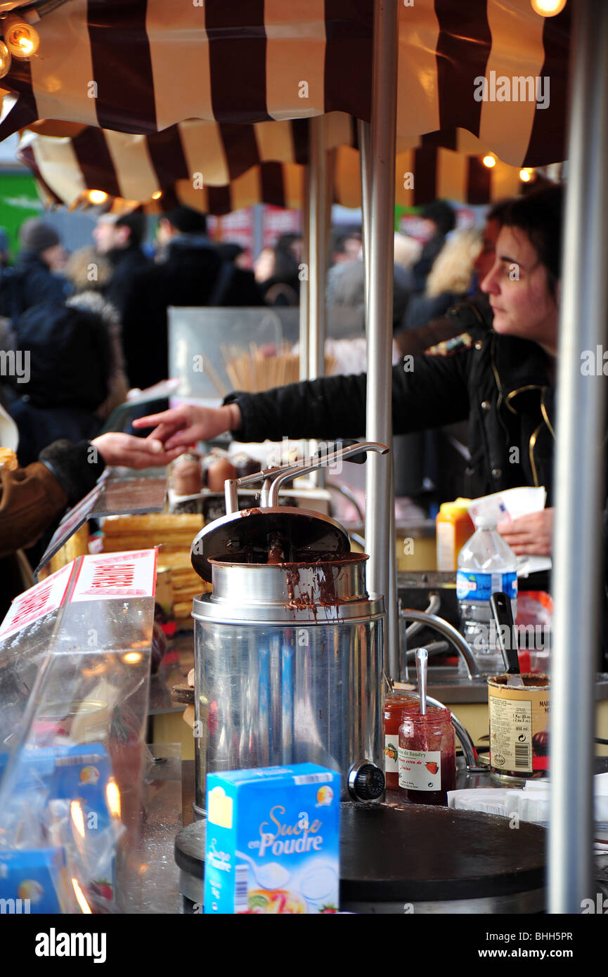 Chocolate stall hi-res stock photography and images - Alamy
