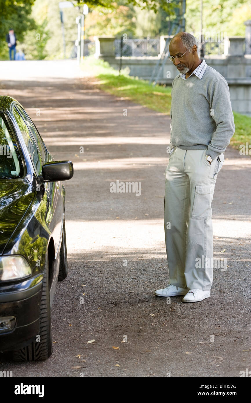Black bearded man standing hi-res stock photography and images - Alamy