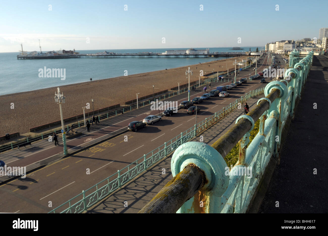Brighton and Hove seafront Stock Photo - Alamy