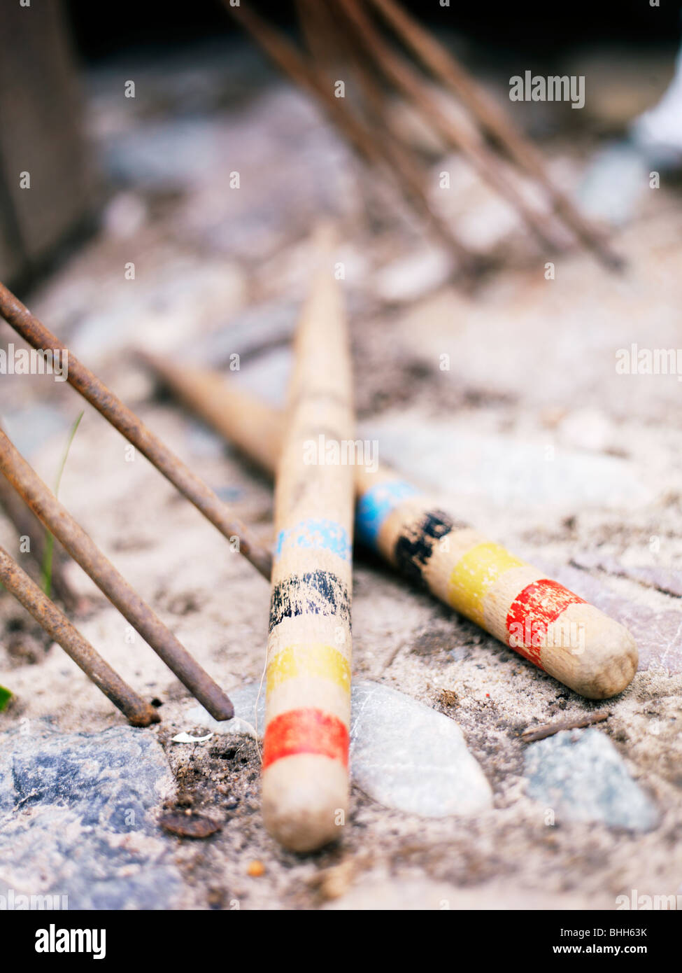 Croquet stick hi-res stock photography and images - Alamy