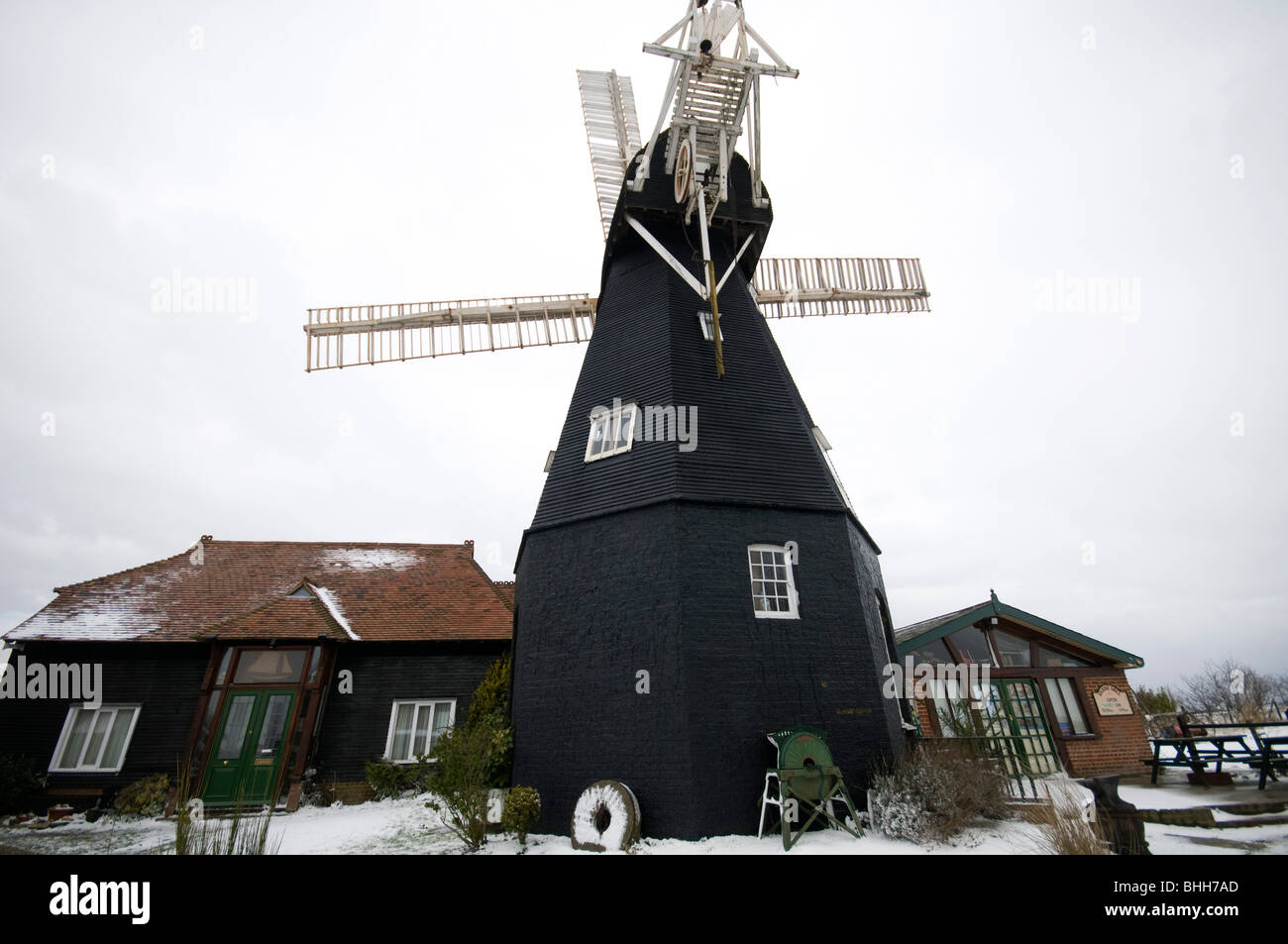 sarre windmill kent england uk Stock Photo - Alamy
