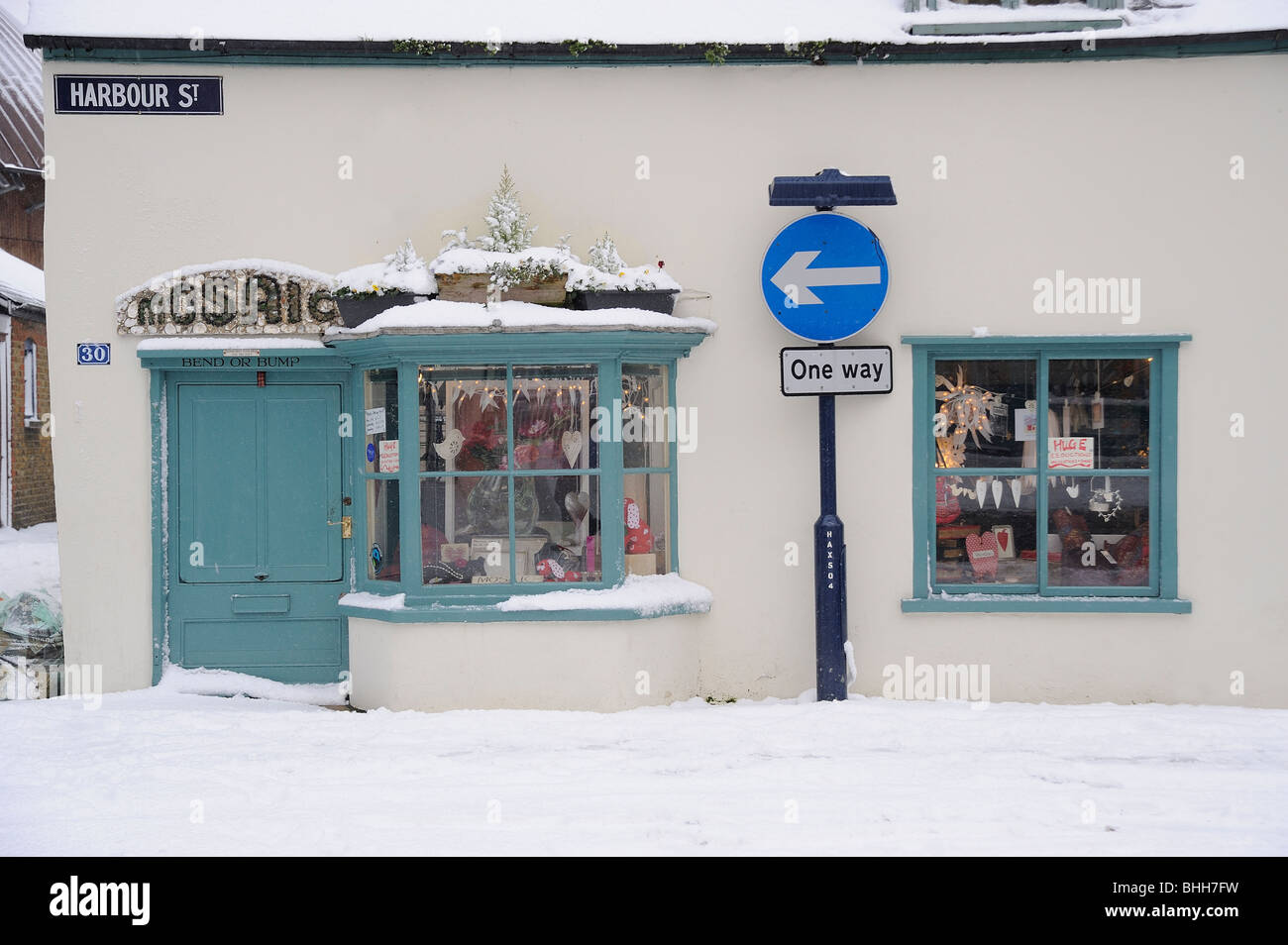 Whitstable kent snow hi-res stock photography and images - Alamy