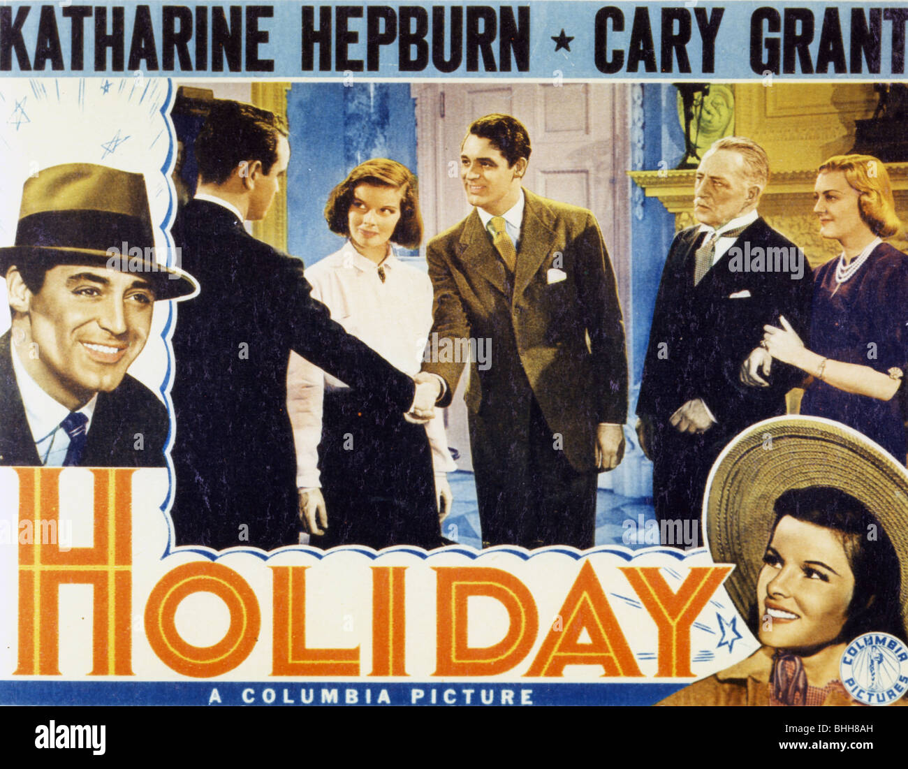 HOLIDAY - 1938 Columbia film with Katherine Hepburn and Cary Grant ...