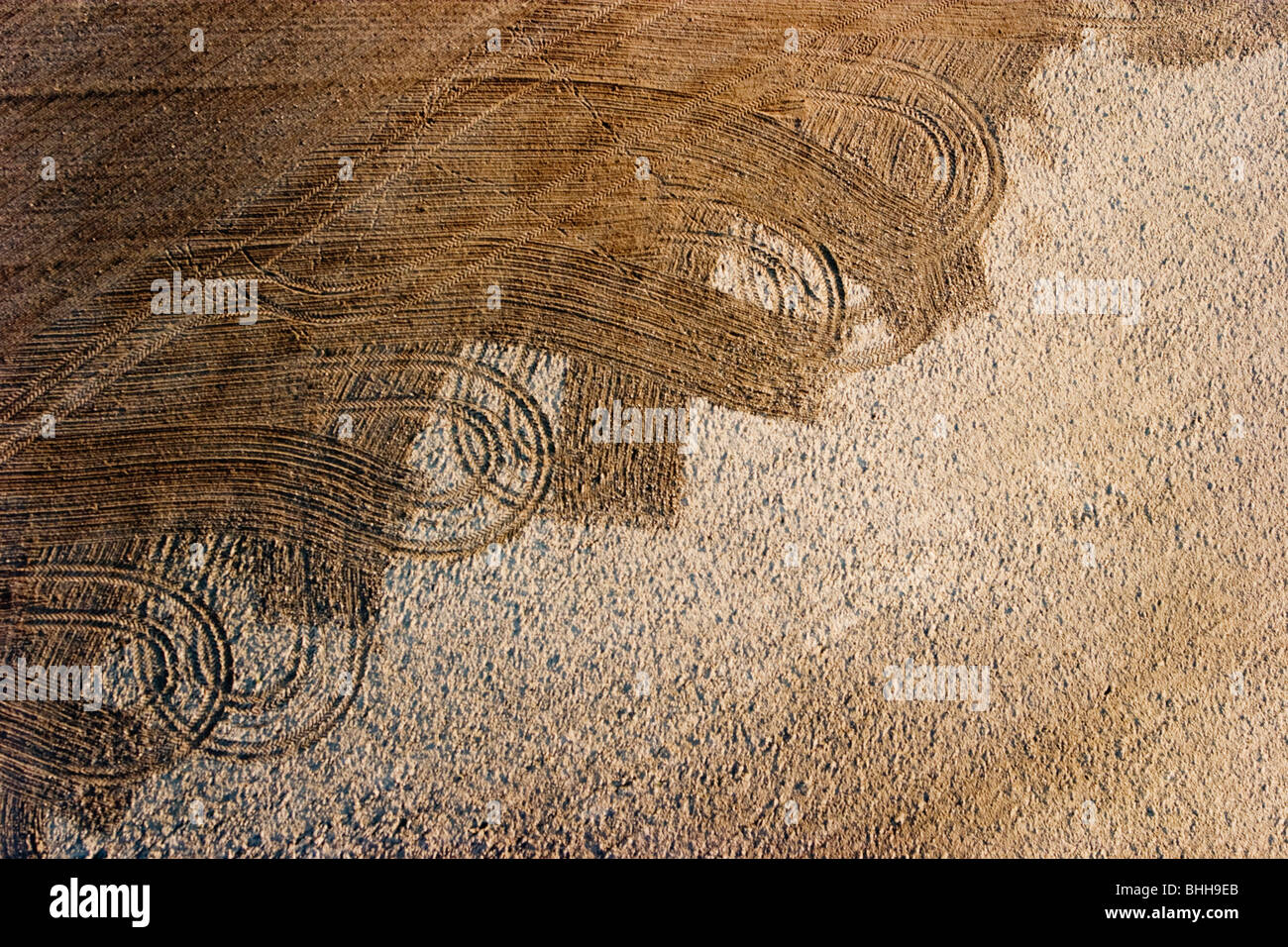 Tractor track patterns hi-res stock photography and images - Alamy