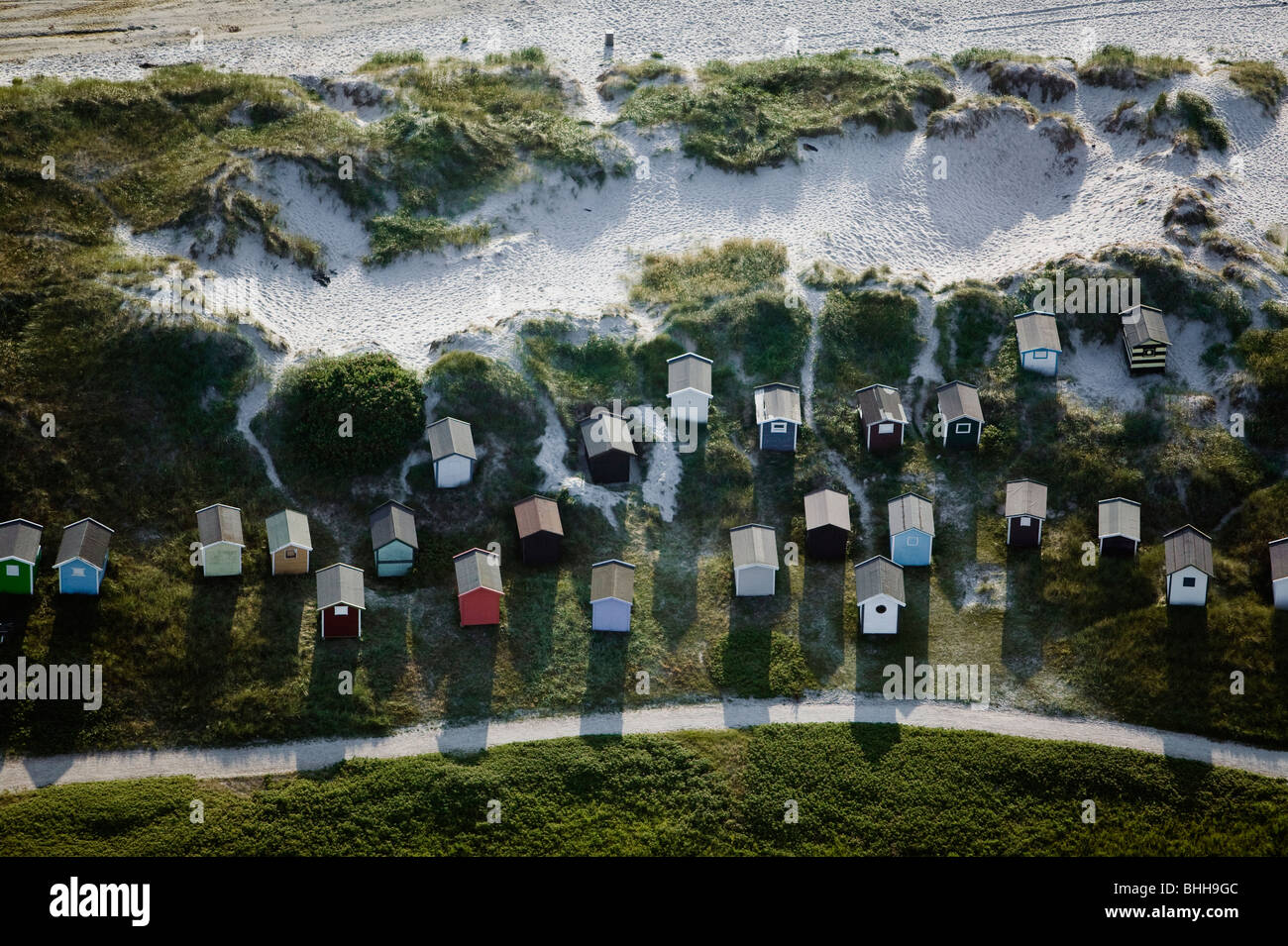 Beach bathing huts hi-res stock photography and images - Alamy
