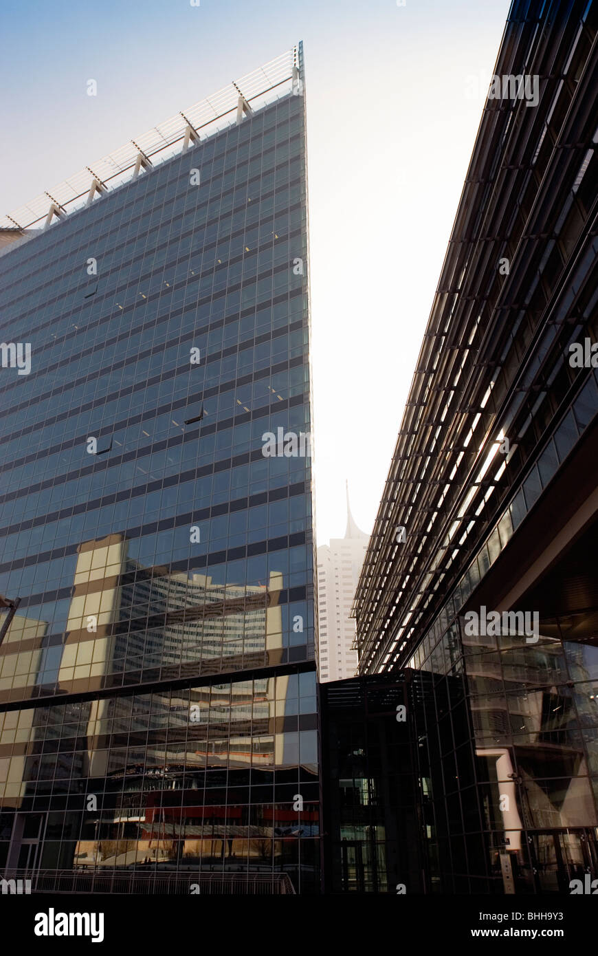 Donau center, Vienna International Center, Austria Stock Photo - Alamy