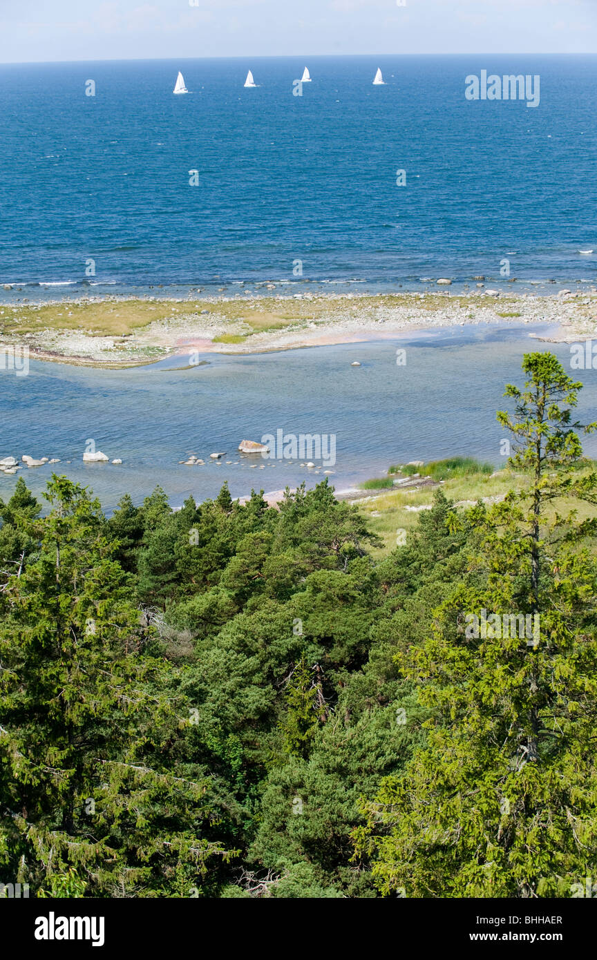 View over ocean boat hi-res stock photography and images - Alamy