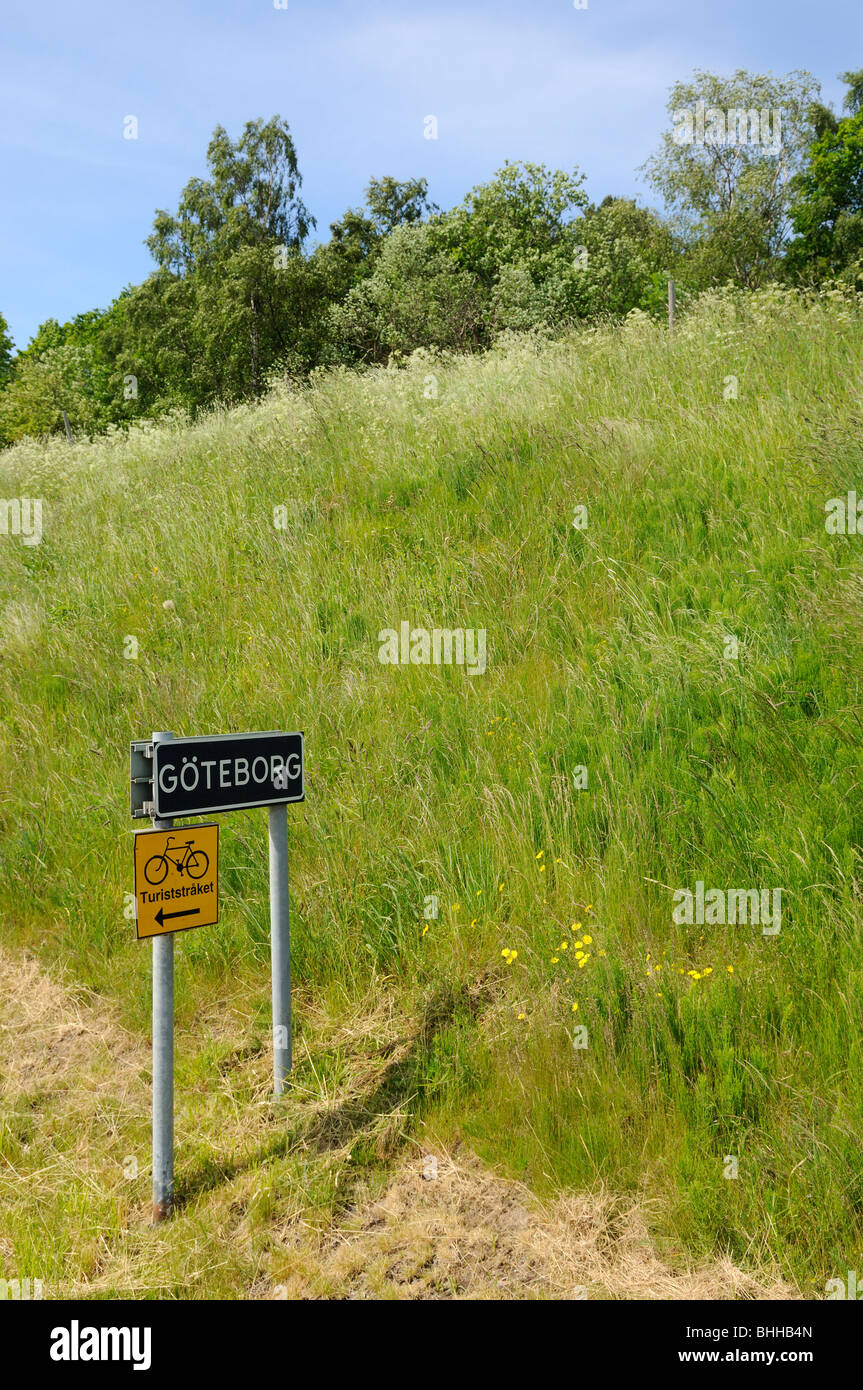 A road sign, Gothenburg, Sweden Stock Photo - Alamy