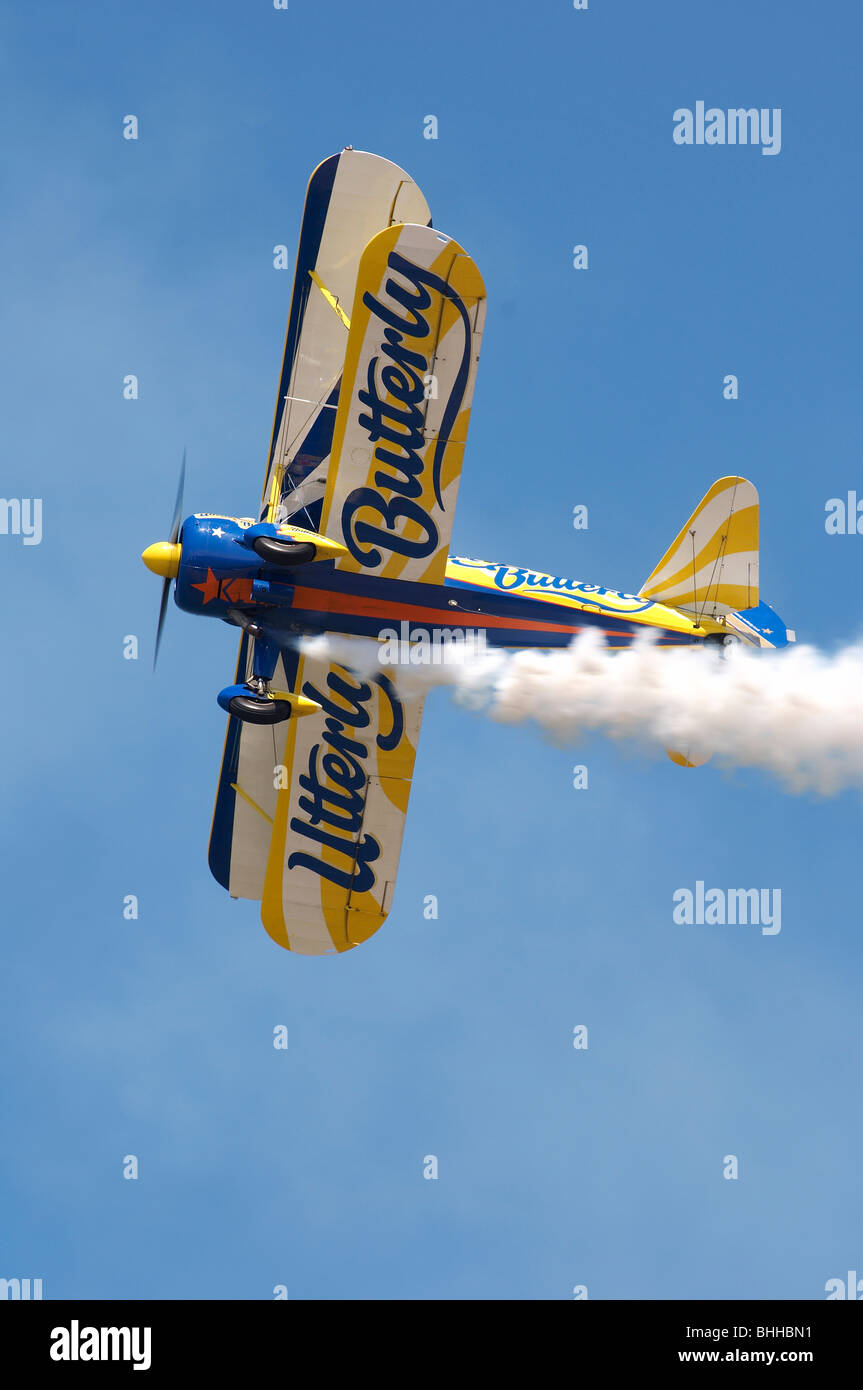 Utterly butterly biplane hi-res stock photography and images - Alamy