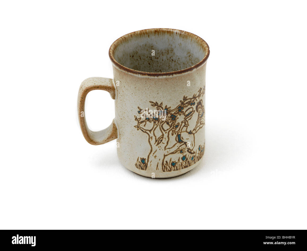 A Clay Cup Stock Photo - Alamy