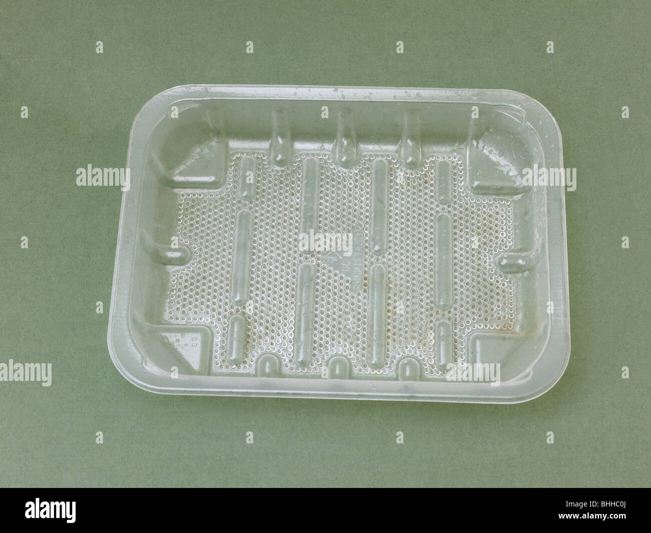 Plastic Food Tray Shaped for a Chicken Stock Photo - Alamy