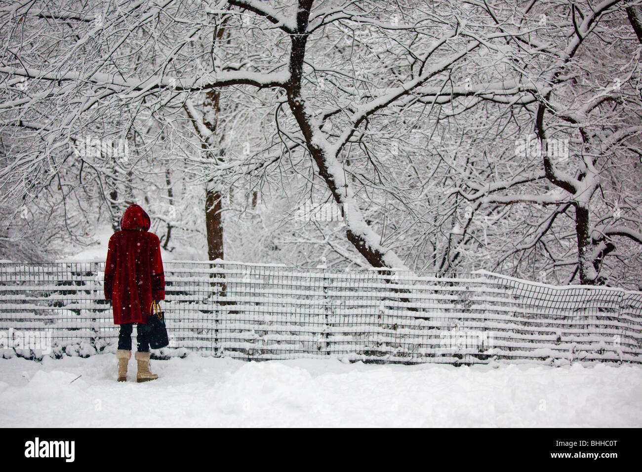 Central park walking hi-res stock photography and images - Alamy