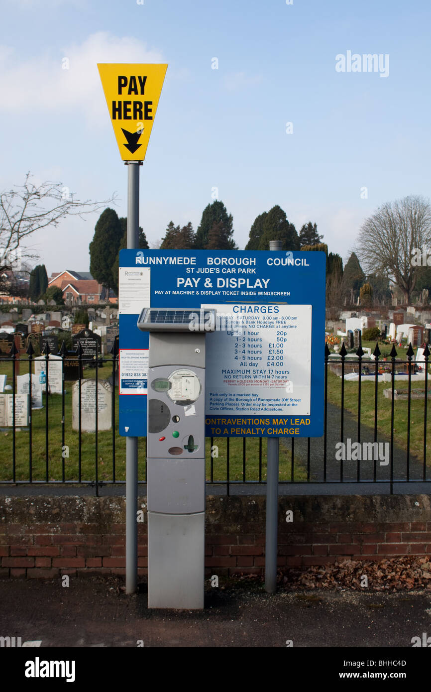 Pay and Display Stock Photo - Alamy