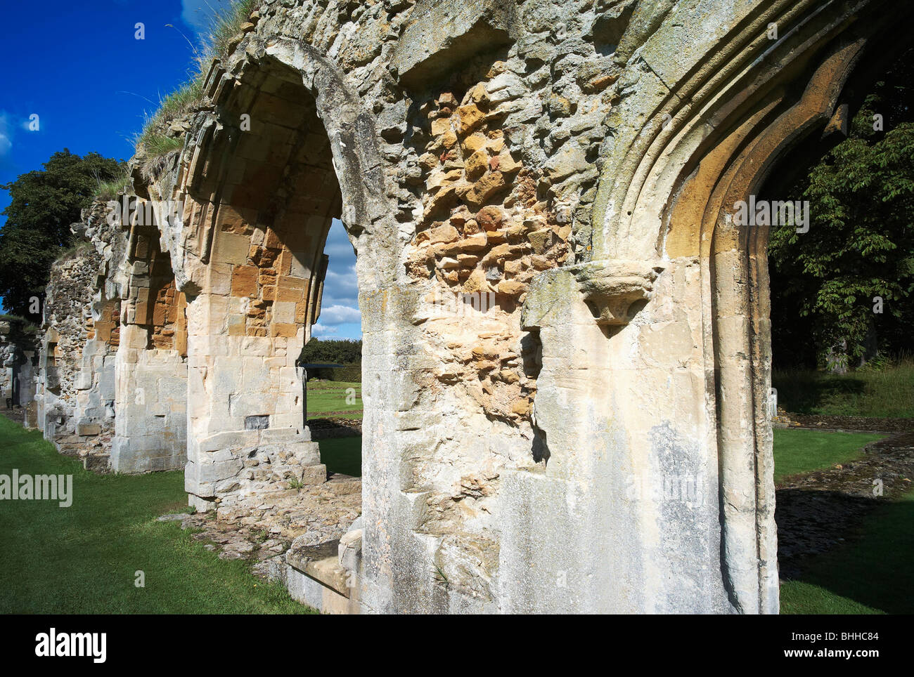 the ruins of the cistercian hailes abbey winchcombe gloucestershire ...