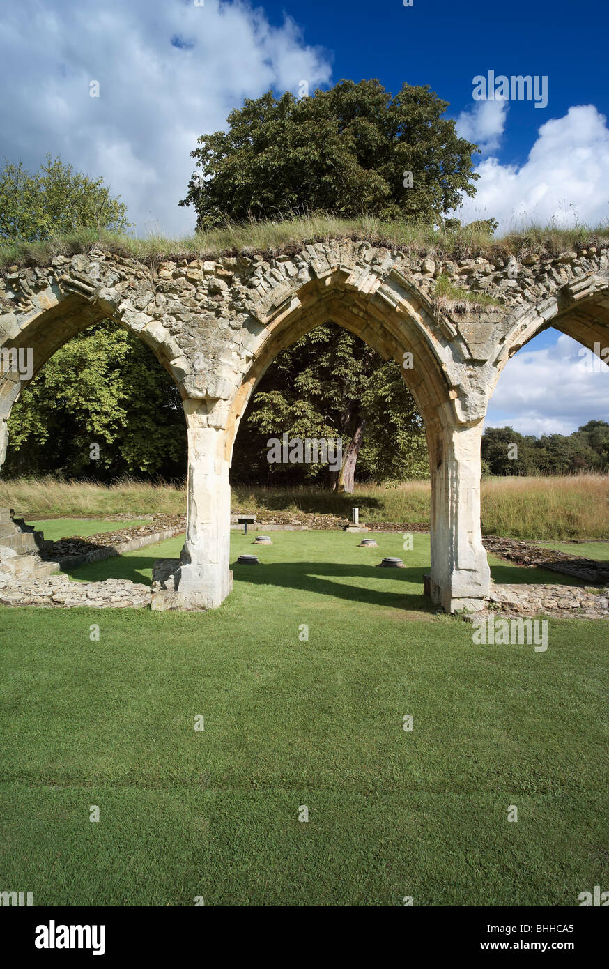 the ruins of the cistercian hailes abbey winchcombe gloucestershire ...