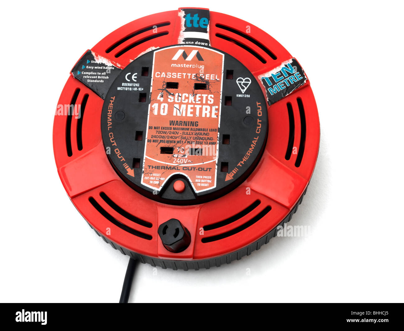 BSI Sign on a Cassette Extension Lead British Standards Institute Stock ...