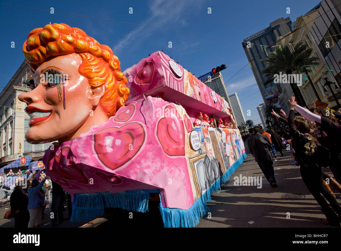 I Love Lucy Float Krewe Of King Arthur Mardi Gras Carnival New
