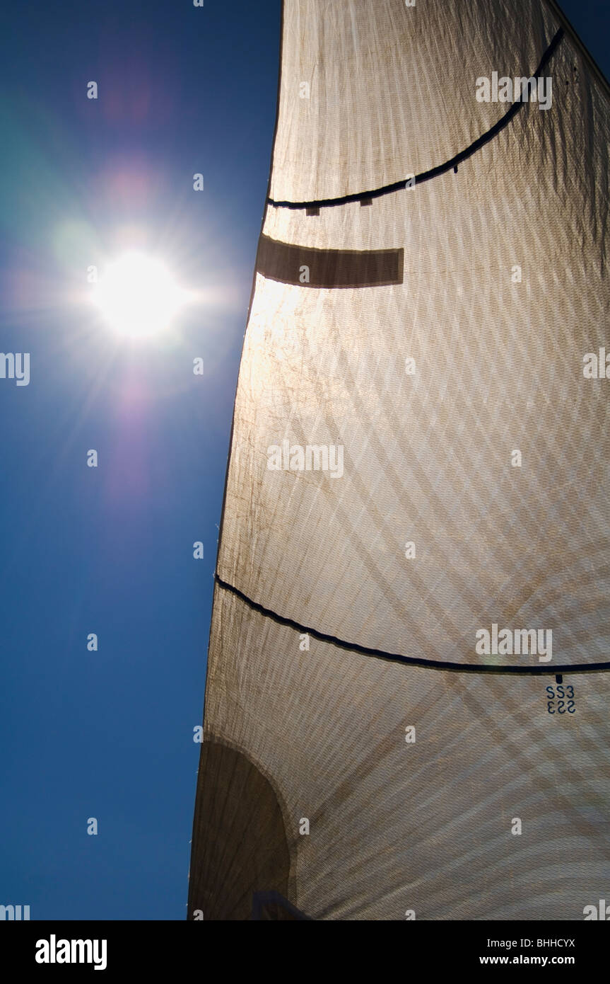 A sail, close-up, Sweden Stock Photo - Alamy