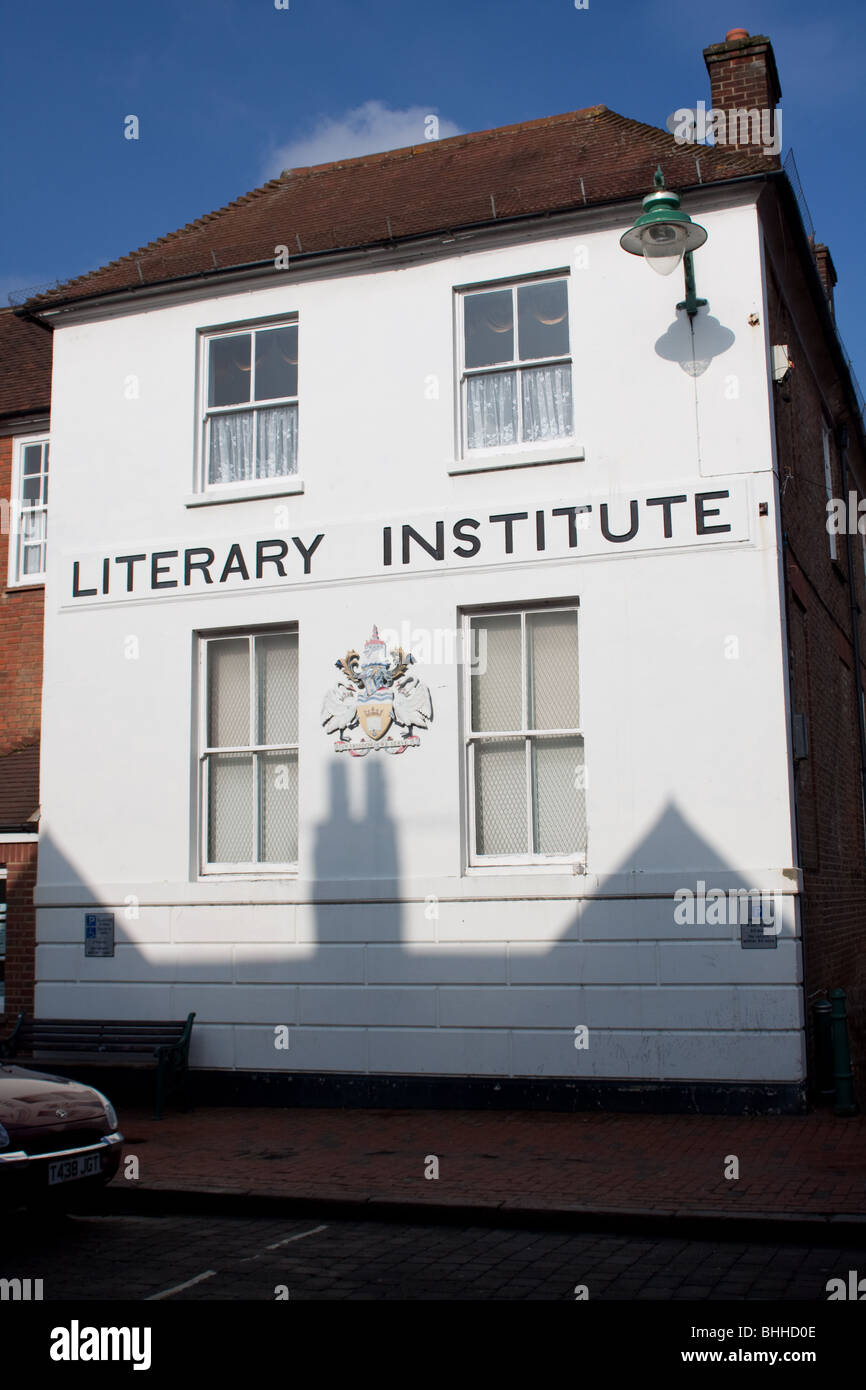Egham Literary Institute Stock Photo - Alamy