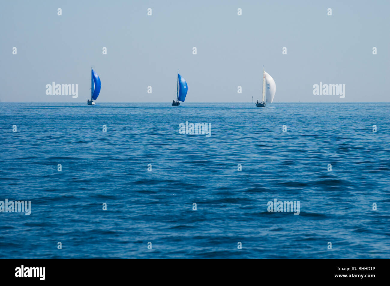 Sailing in light winds hi-res stock photography and images - Alamy