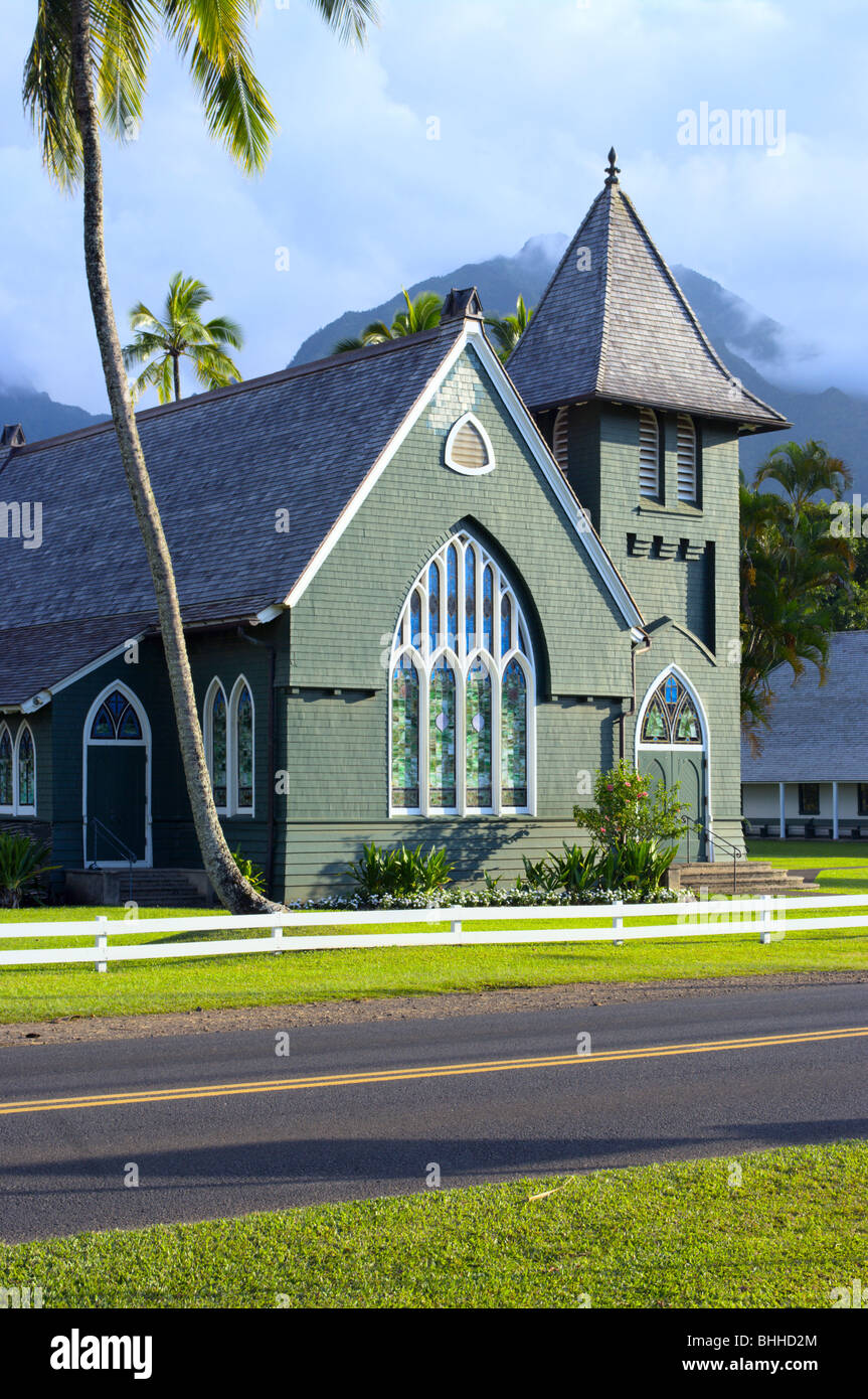 Hanalei church hi-res stock photography and images - Alamy