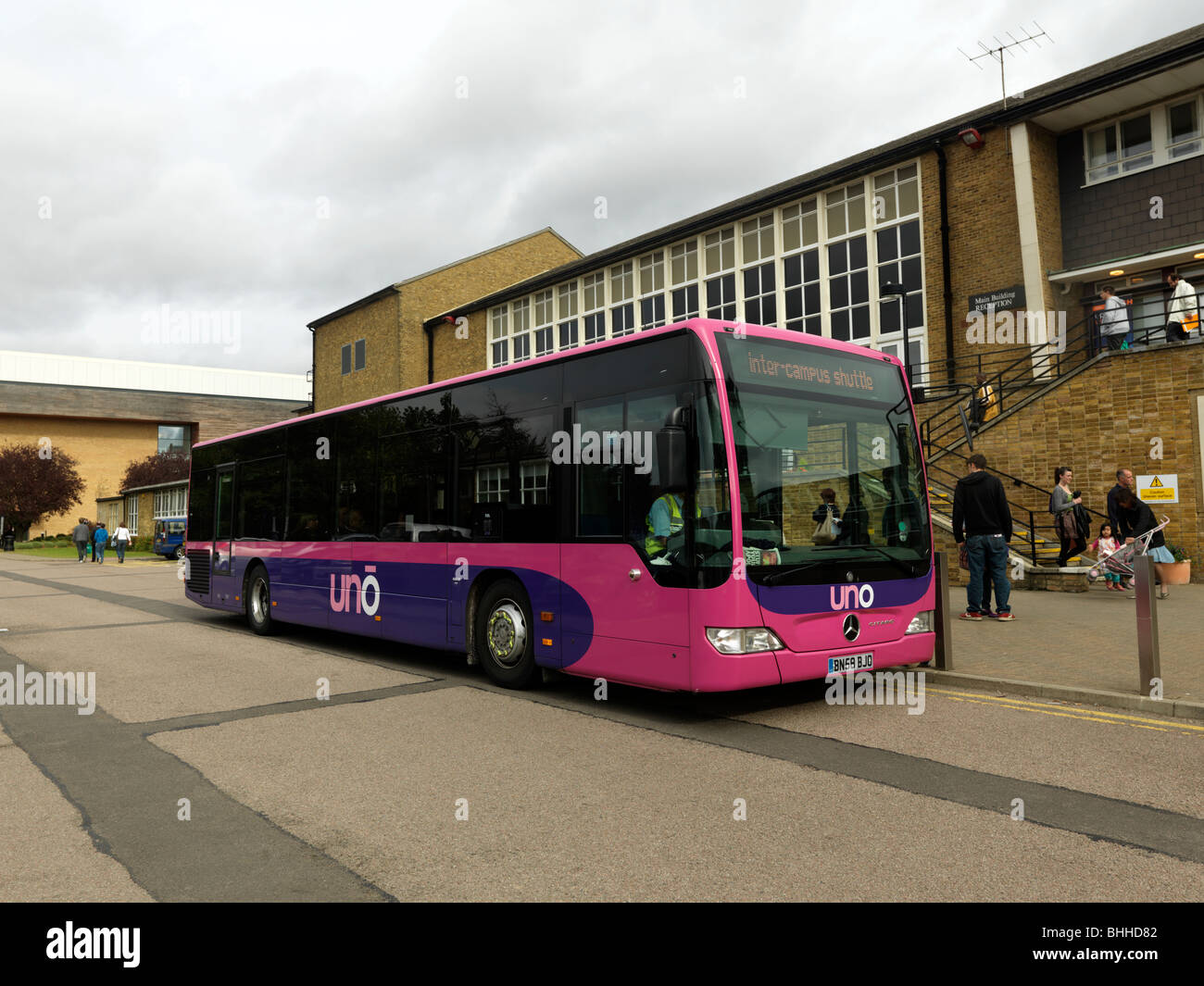 University Run Inter Campus Shuttle Bus at the Campus of the University ...