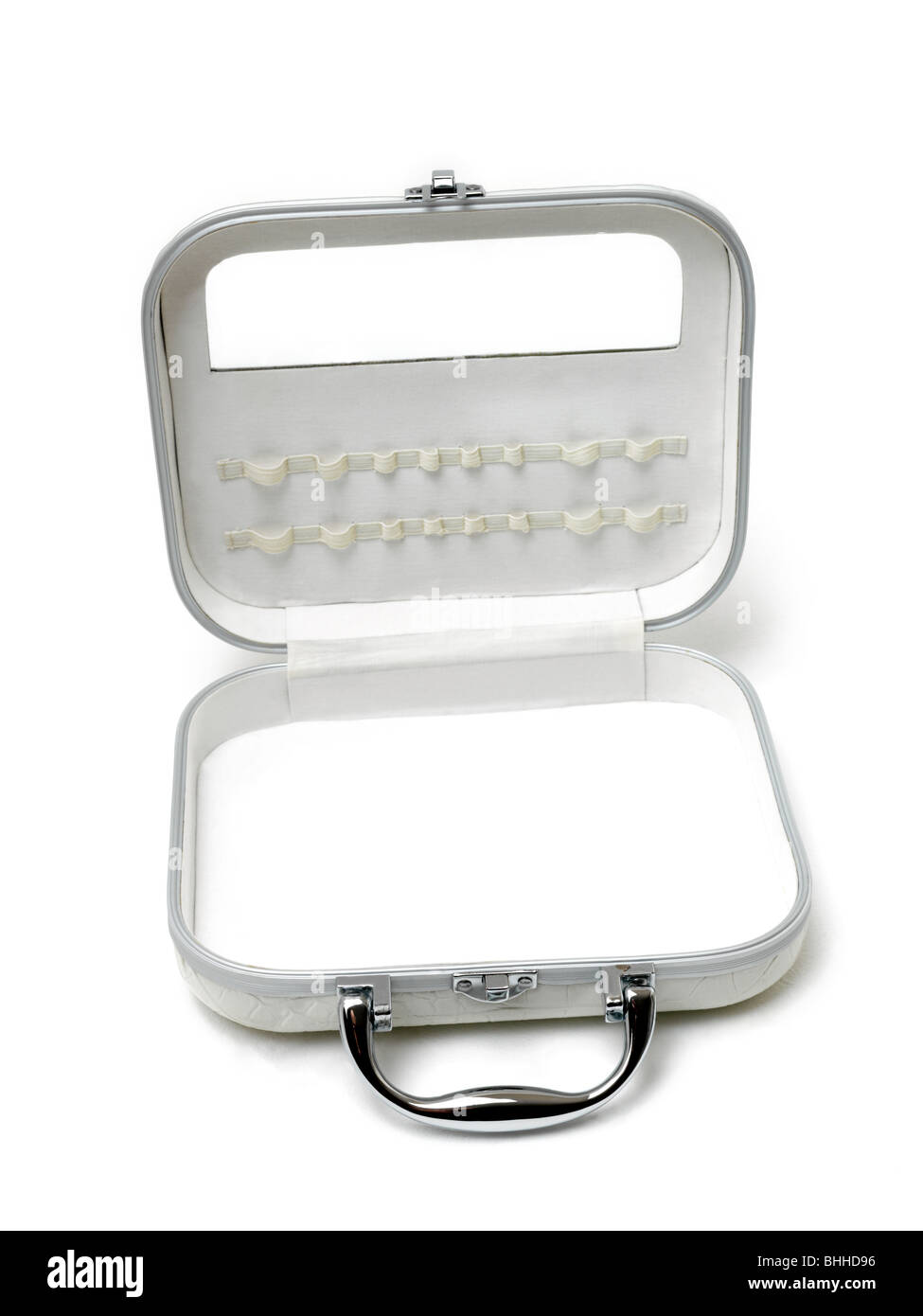 Beauty Box with Mirror Empty Stock Photo - Alamy