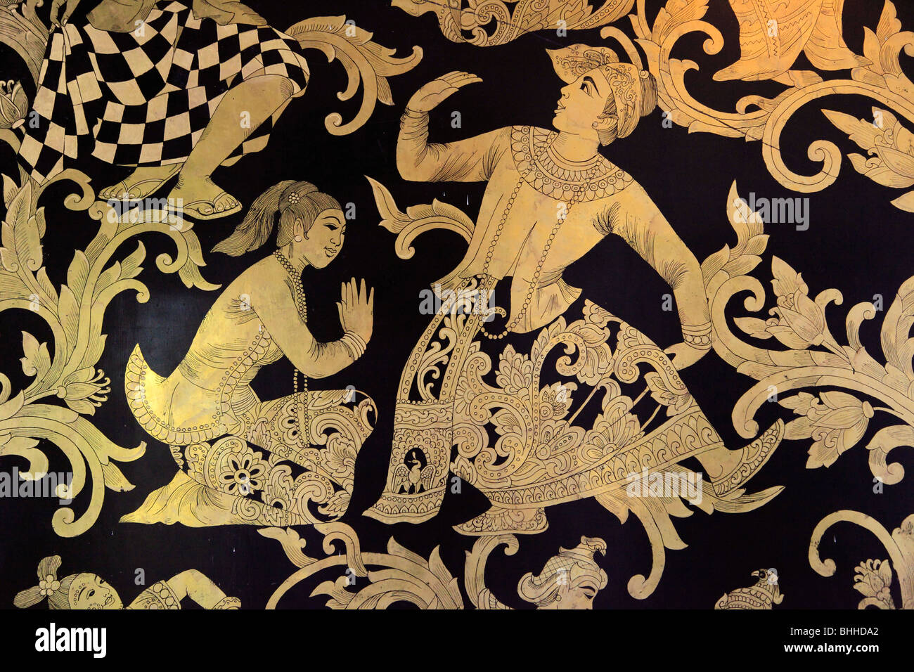 Myanmar, Burma, lacquerware image Stock Photo - Alamy