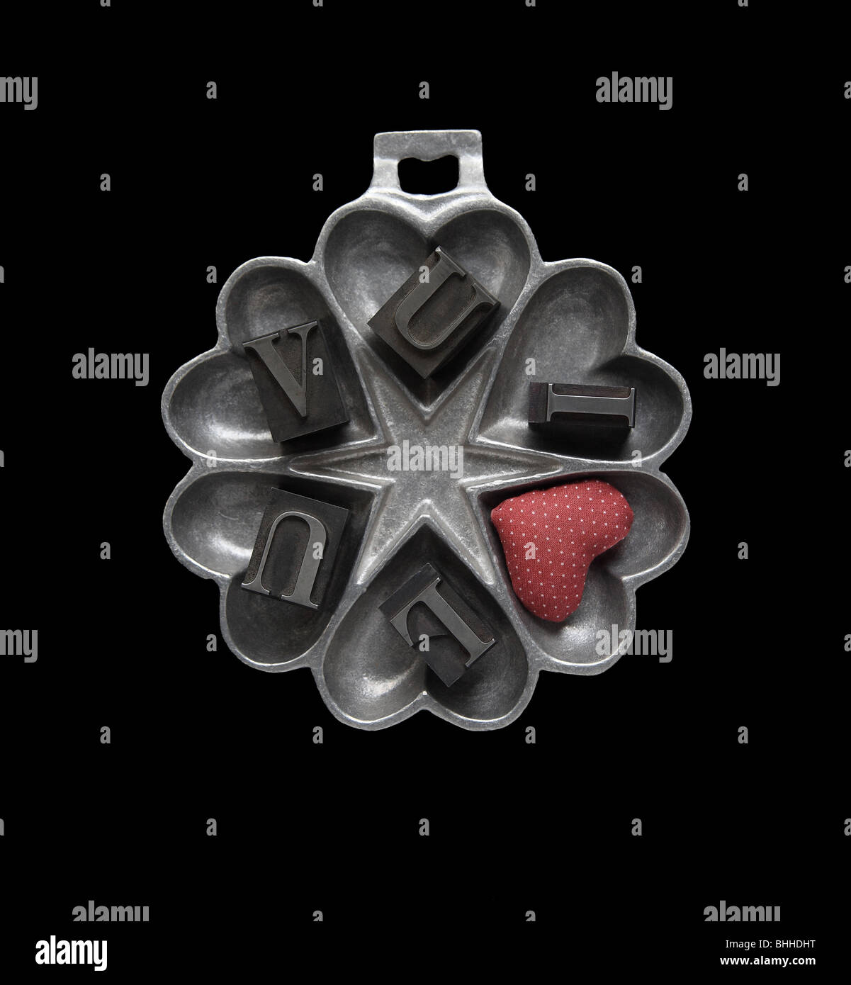Heart shaped font hi-res stock photography and images - Alamy