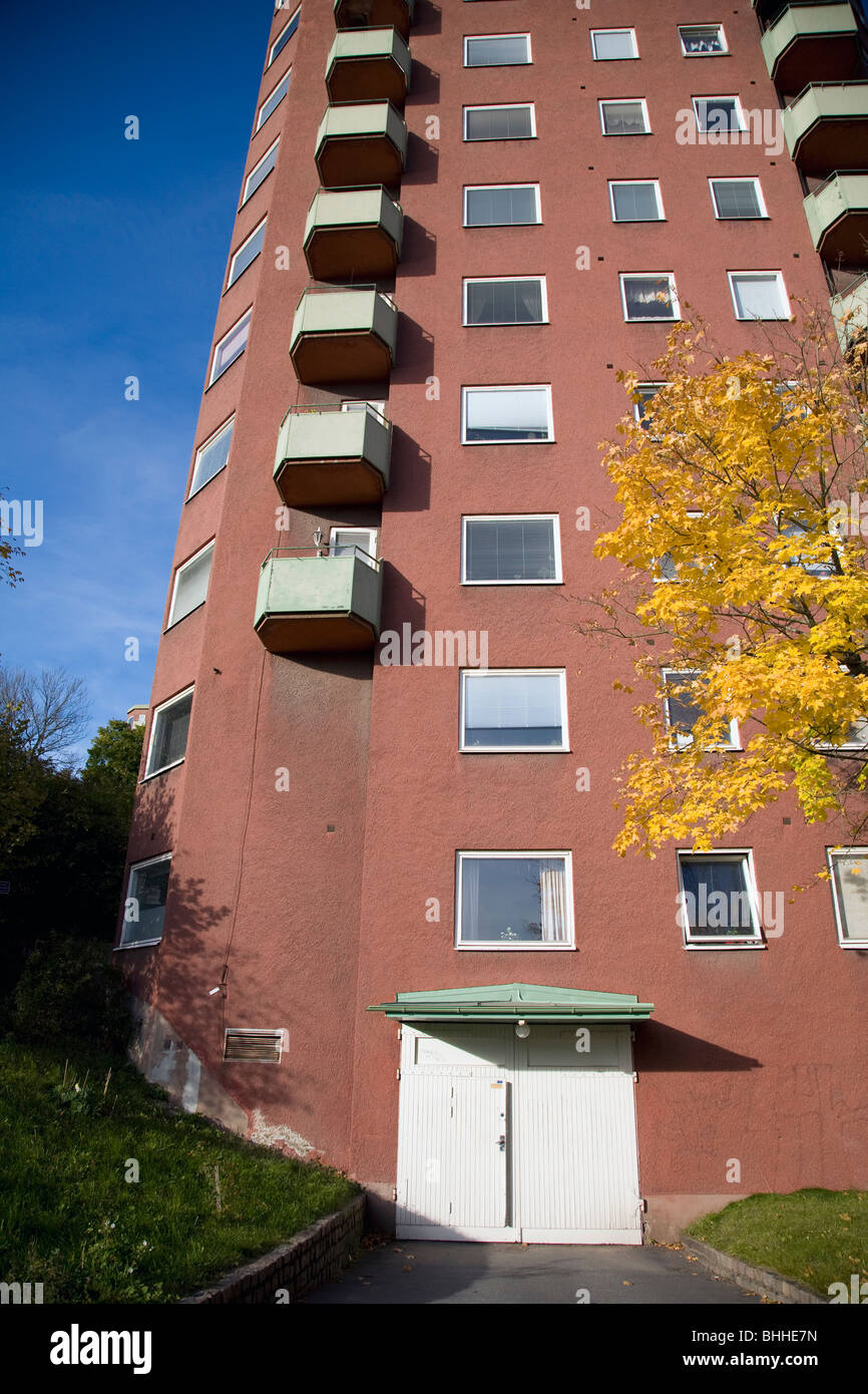 High-rise block, Stockholm, Sweden Stock Photo - Alamy