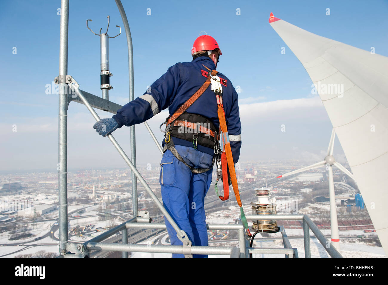 Enercon wind turbine blade hi-res stock photography and images - Alamy