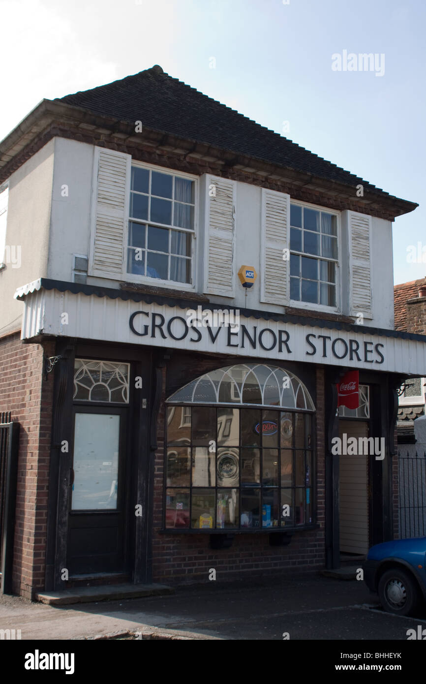 Village Store in Datchet Stock Photo - Alamy