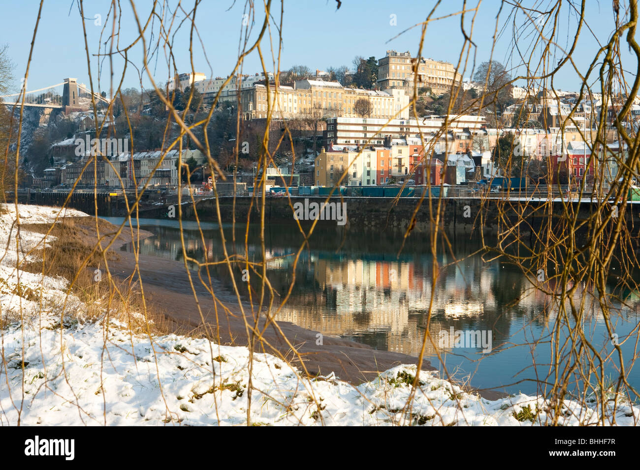 Bristol bridge snow hi-res stock photography and images - Alamy