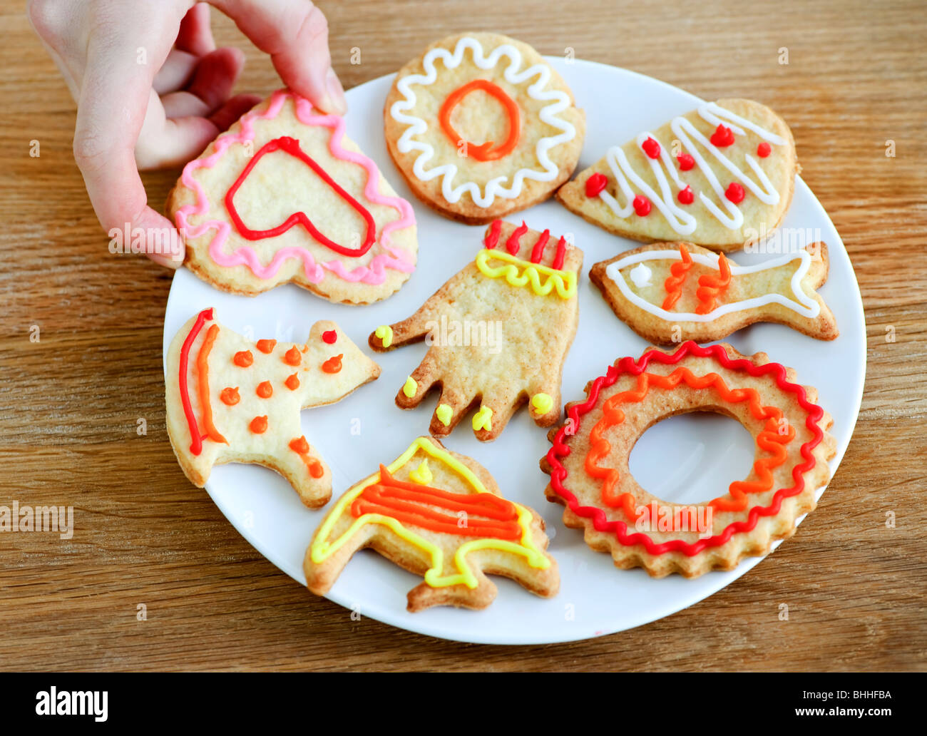 Hand desserts hi-res stock photography and images - Alamy