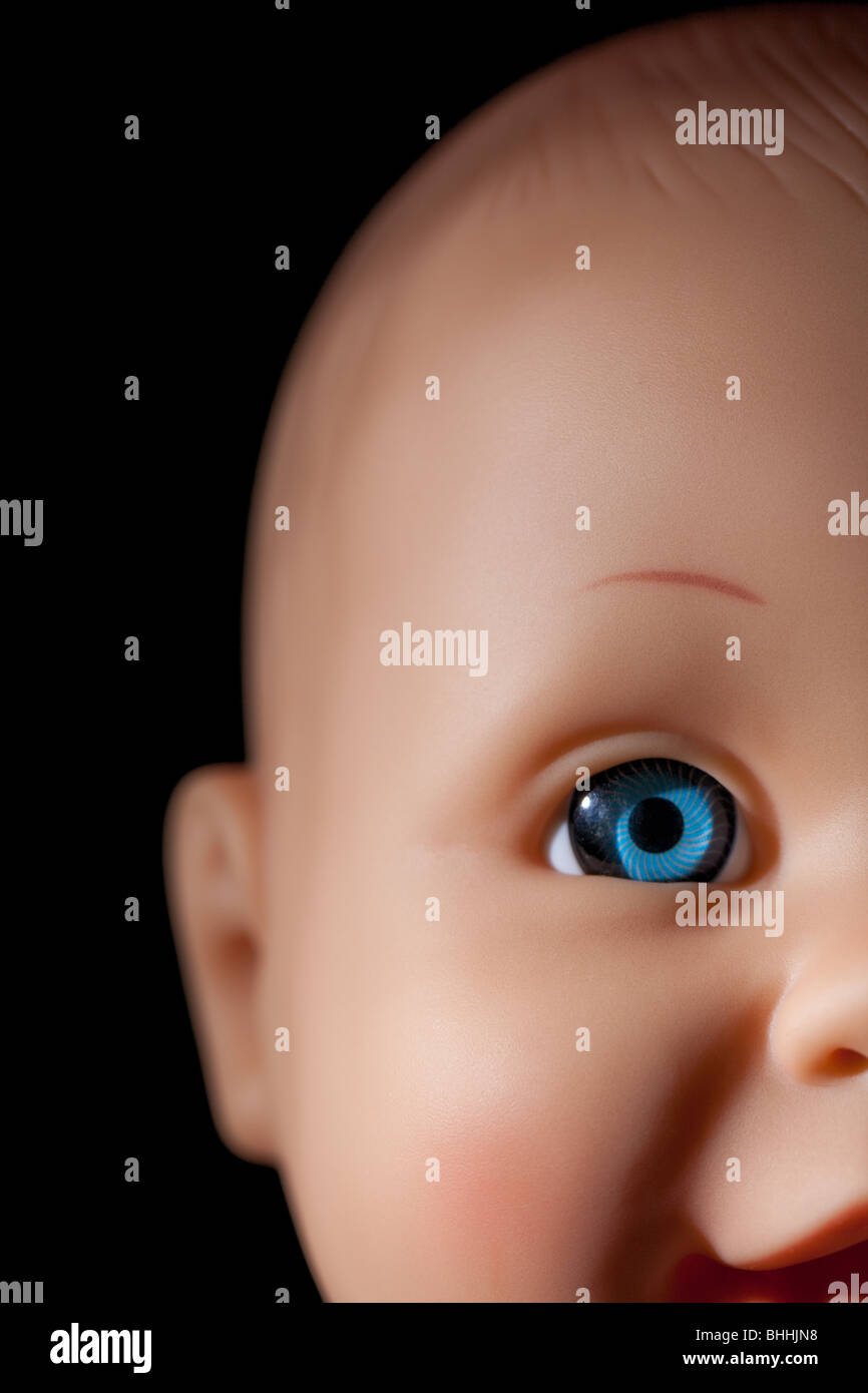 the close up of doll´s eye Stock Photo - Alamy
